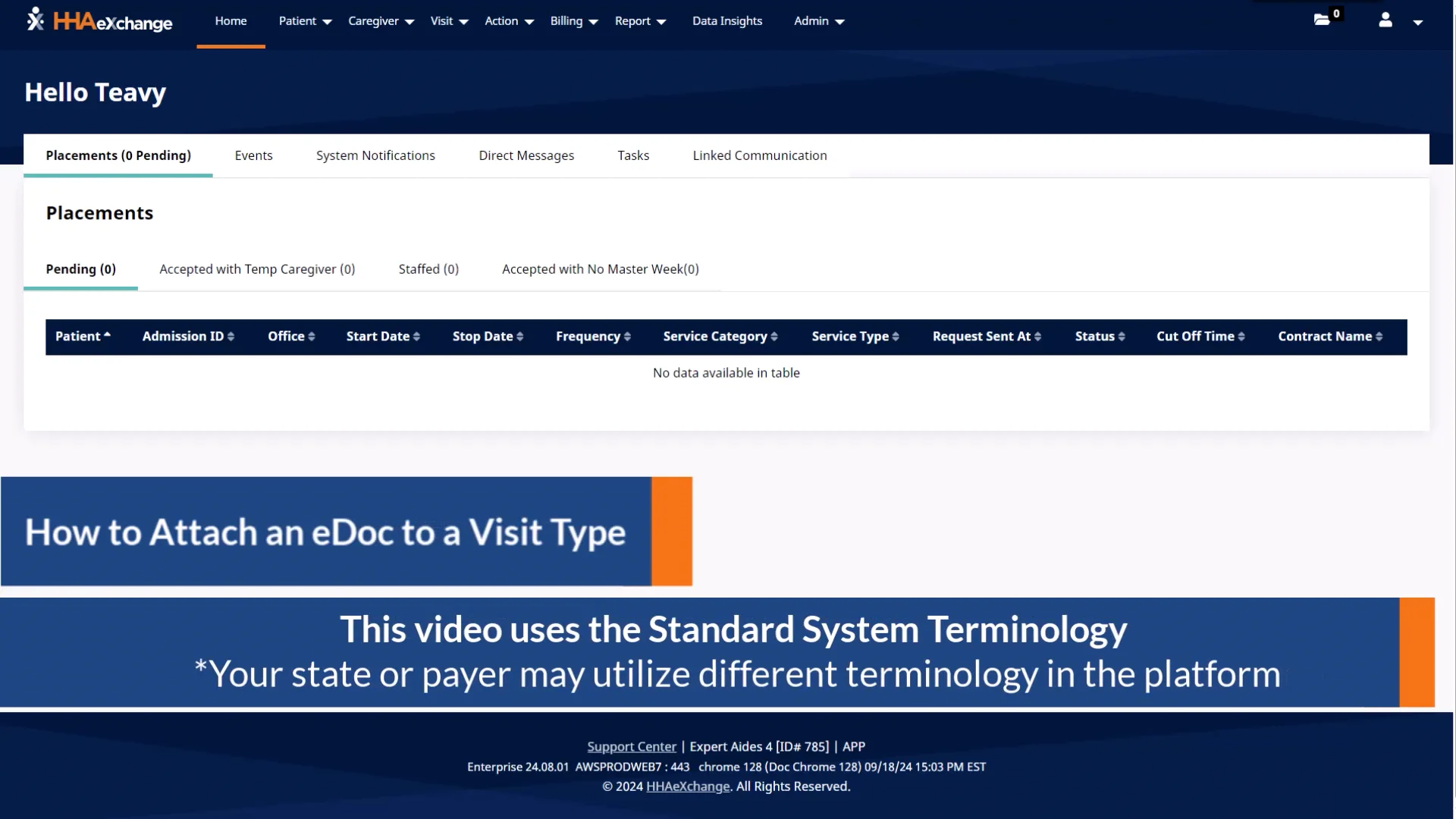 How to Attach an eDoc to a Visit Type