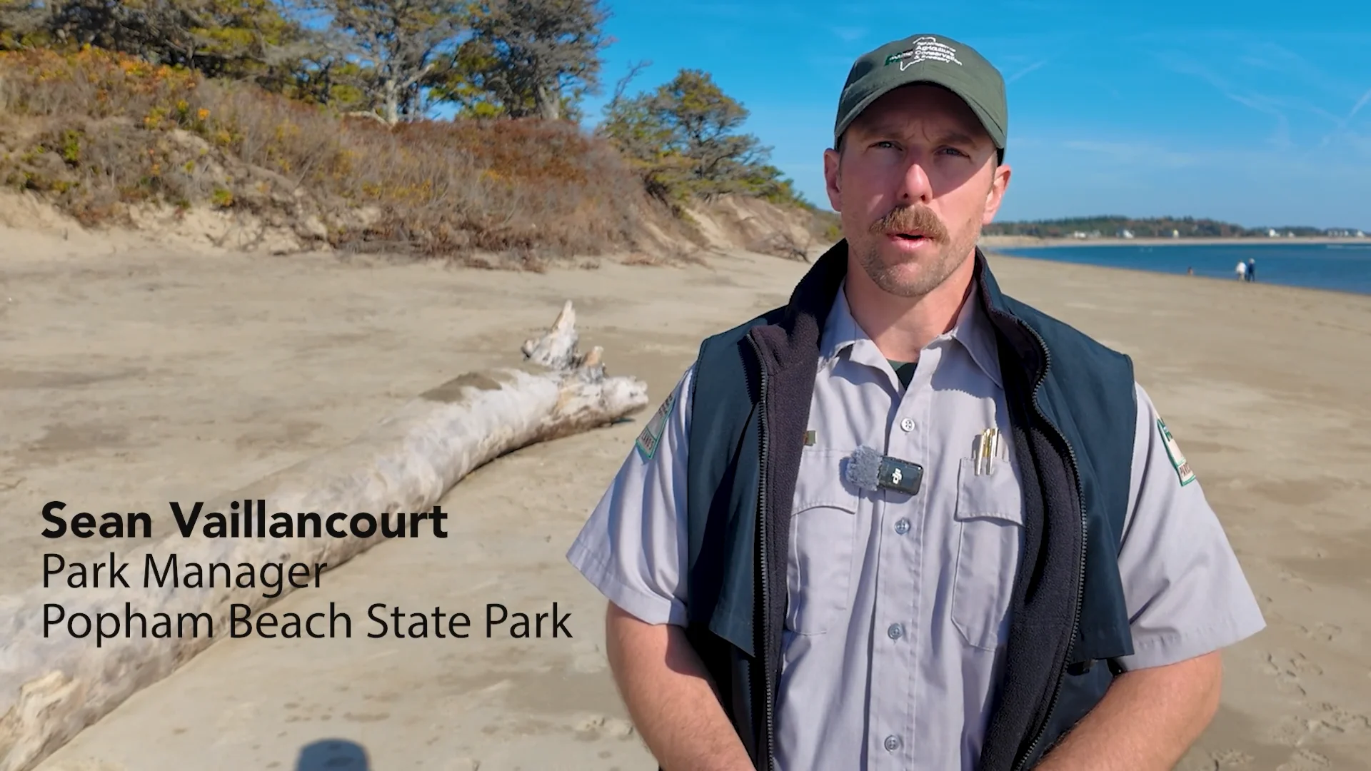 Meet Park Manager Sean Vaillancourt from Popham Beach State Park