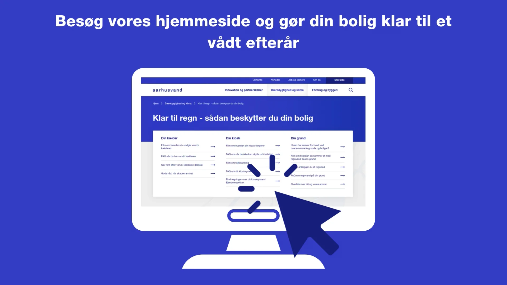 Besøg vores hjemmeside og bliv klar til et vådt efterår