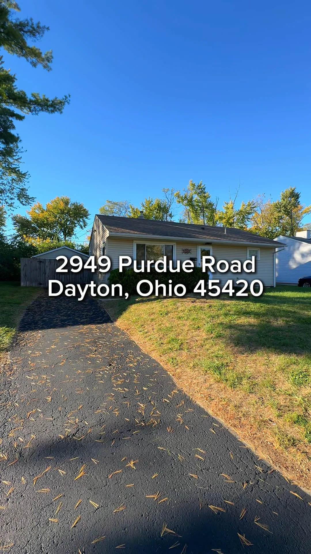 2949 Purdue Road Dayton, Ohio 45420