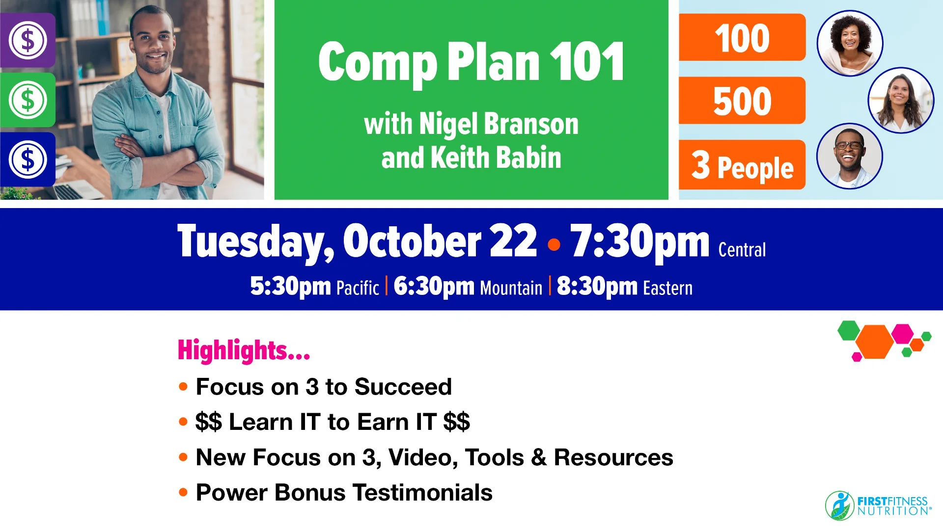 Comp Plan 101 with Nigel Branson and Keith Babin