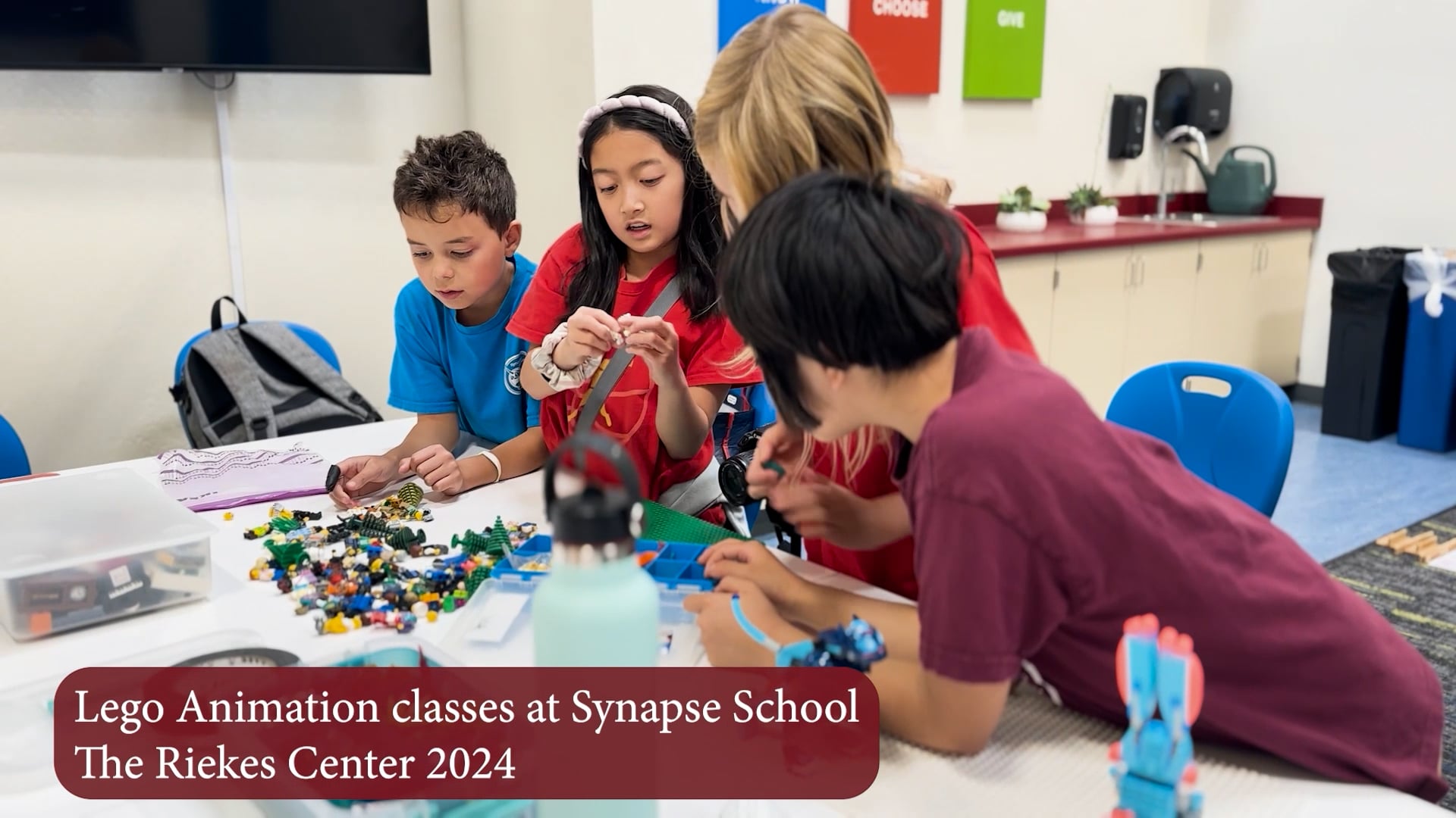 Lego Animation class at Synapse School - The Riekes Center