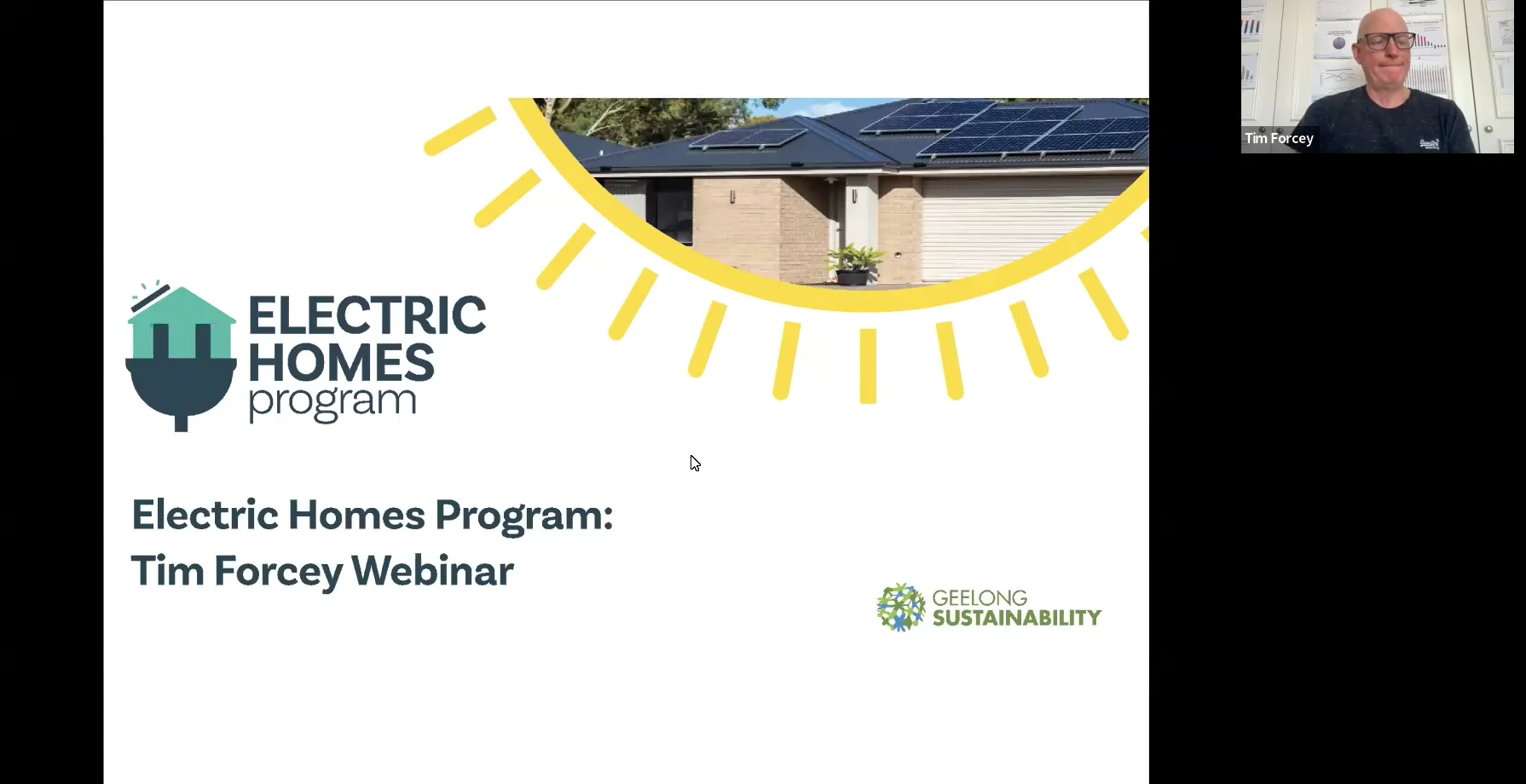 Electric Homes Program: Tim Forcey Webinar
