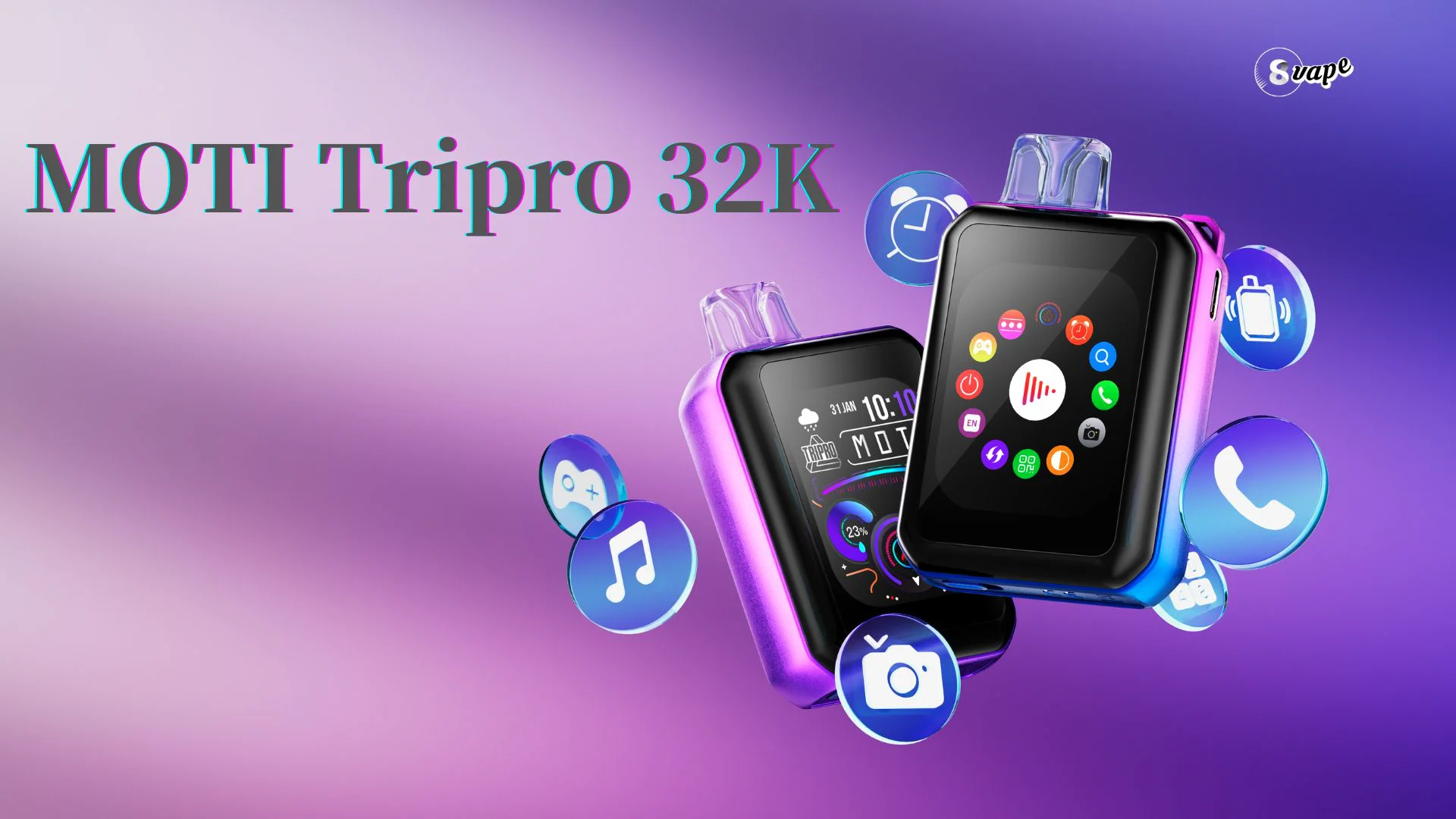 MOTI Tripro 32K: The Ultimate Vape with Touch Screen & Bluetooth – Is ...