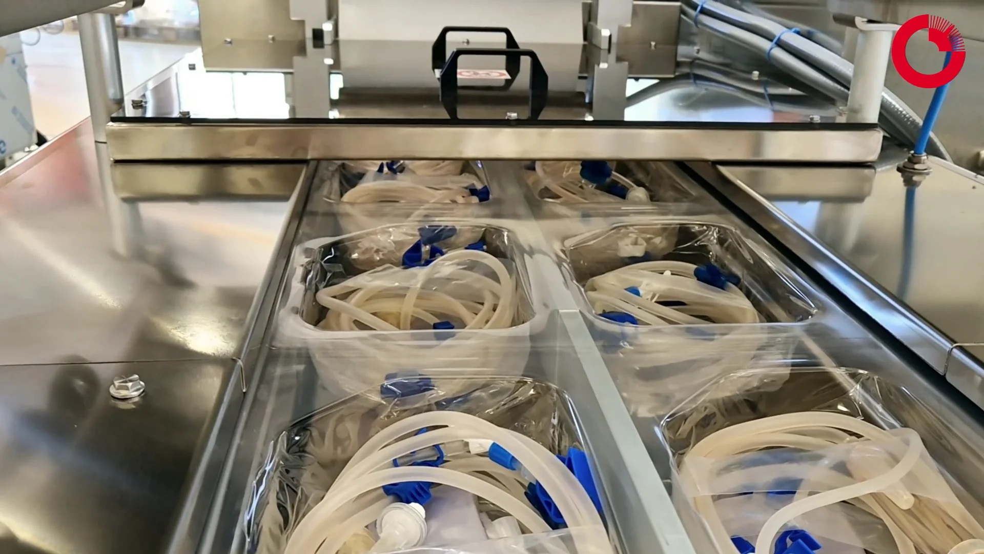 Colimatic Thermoforming line THERA 650 with JPRINT printer for medical ...