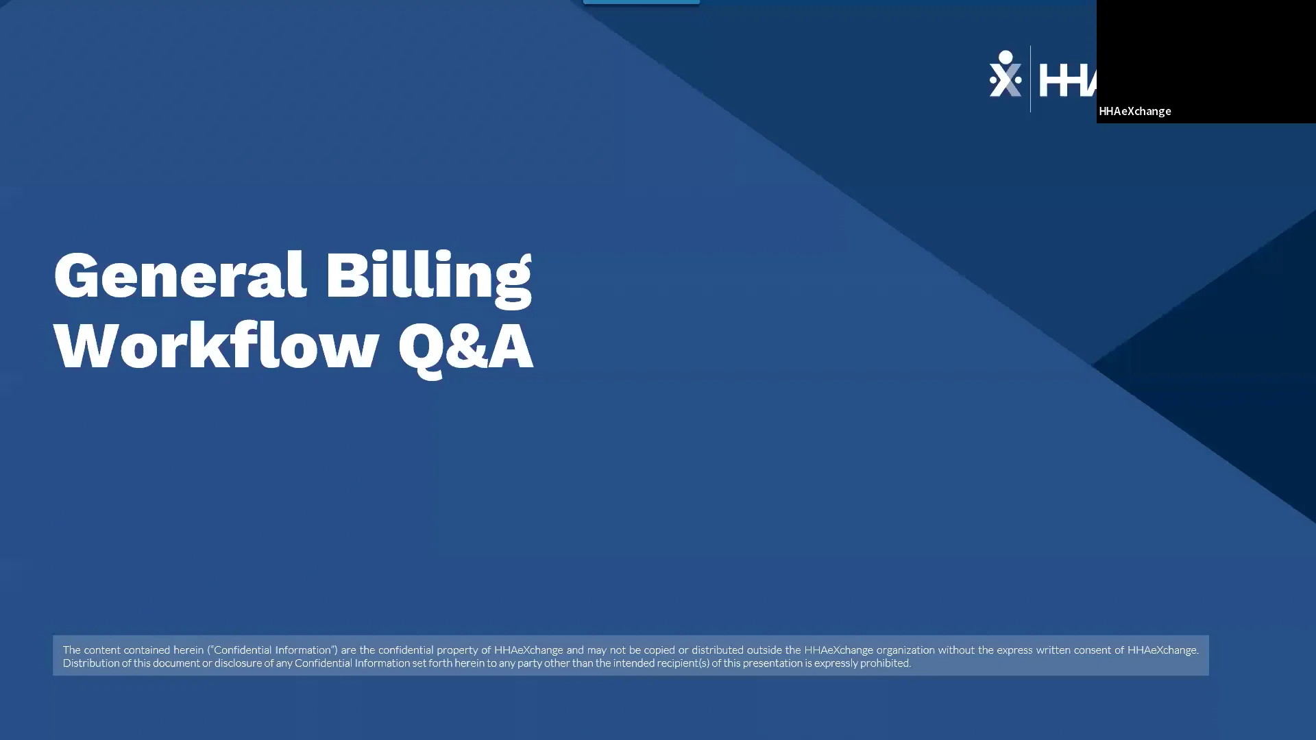 General Billing Workflow Q&A