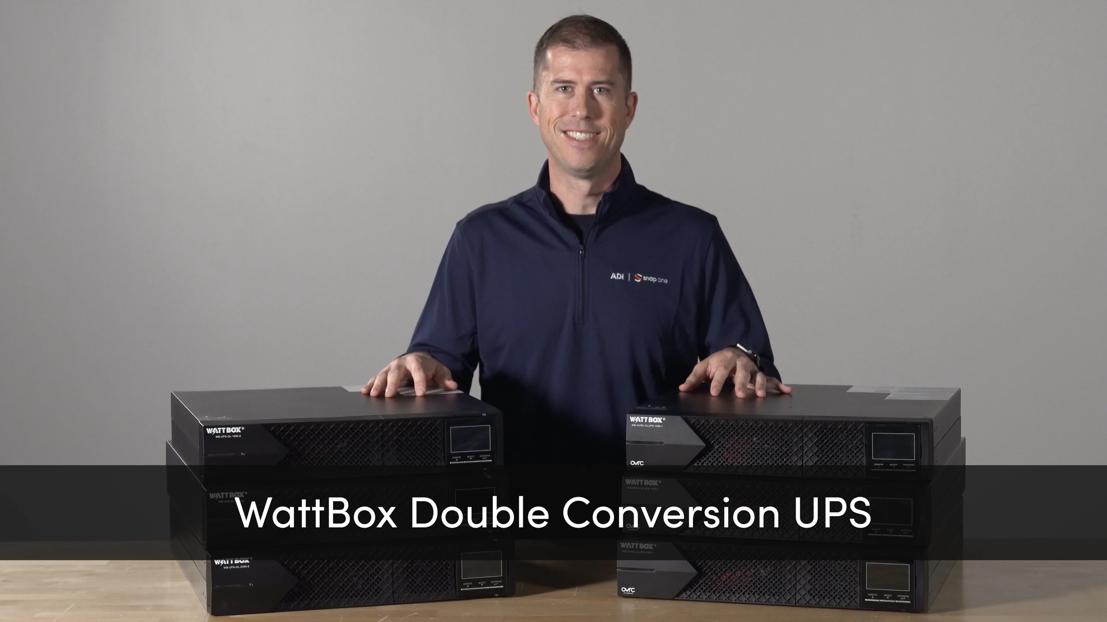 WattBox Double Conversion UPS Product Introdution