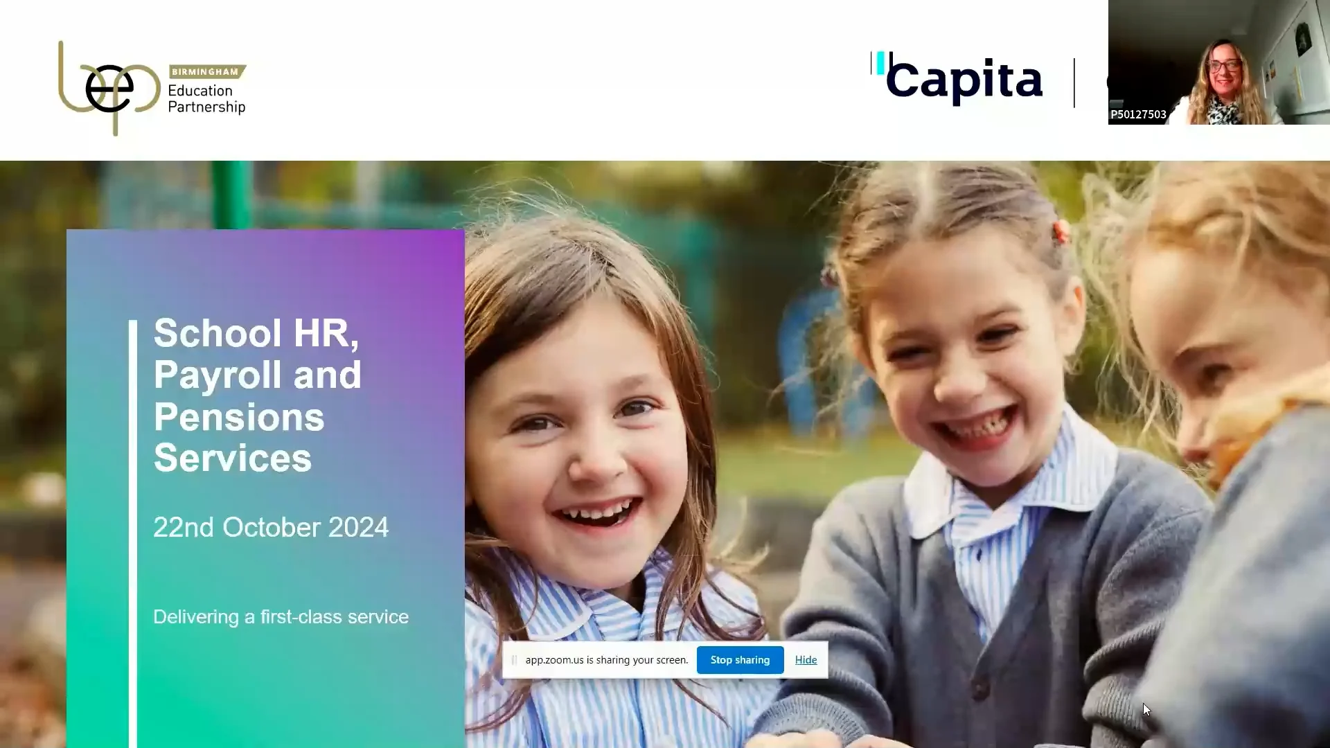 BEP | Capita Entrust School Education Services Online Briefing