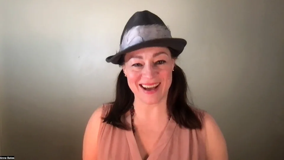 Roller Skating Anne Bates