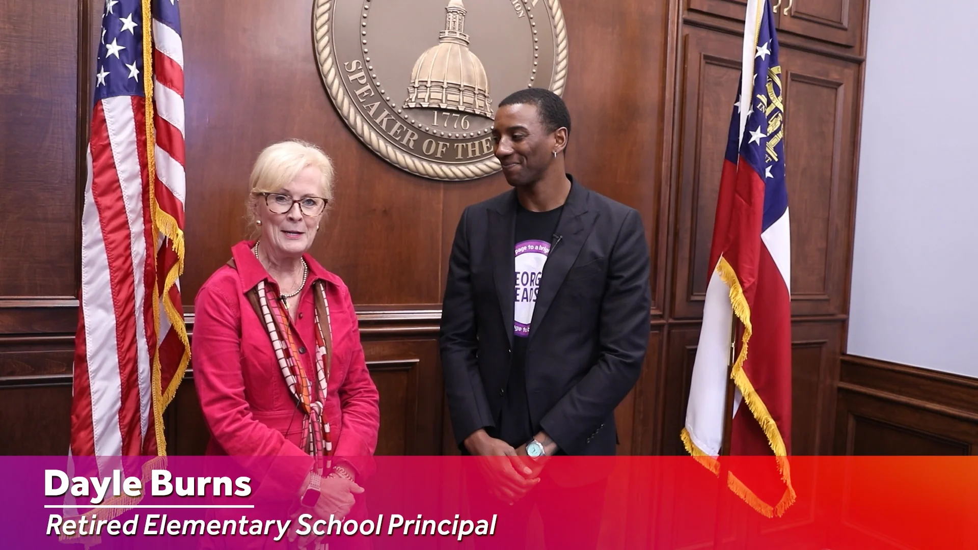 Dayle Burns Georgia Reads 10.21.24