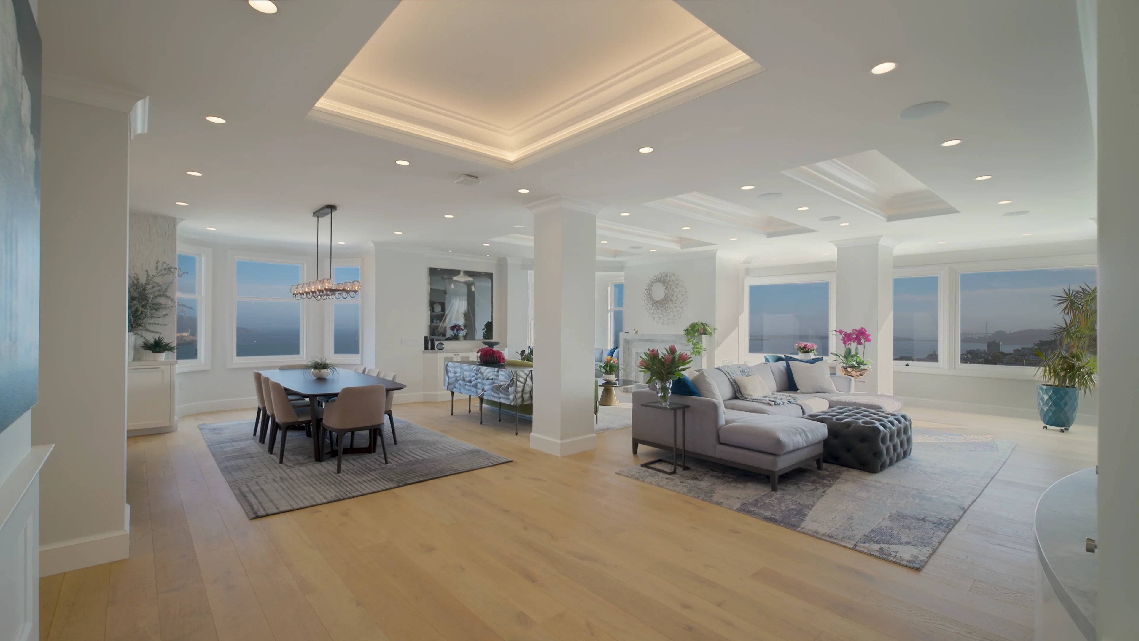 Designed by EAG Studio - HYDE STREET PENTHOUSE REIMAGINED