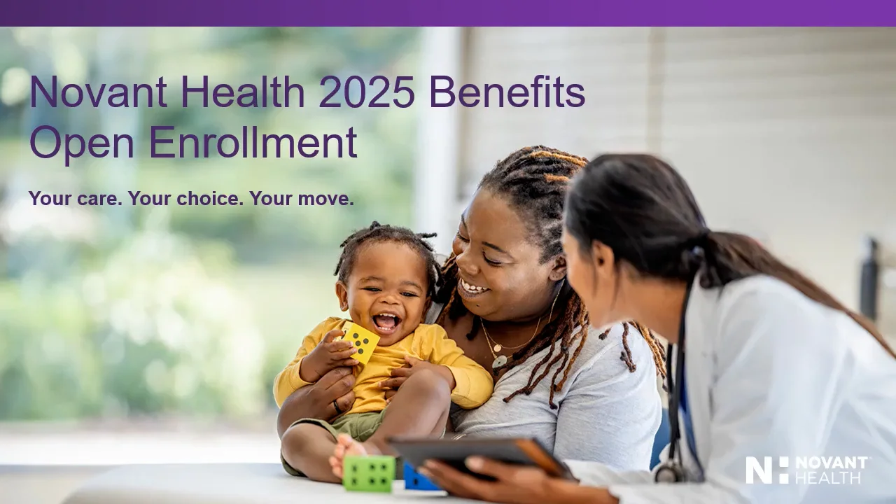 Novant Health 2025 Open Enrollment Benefits Overview