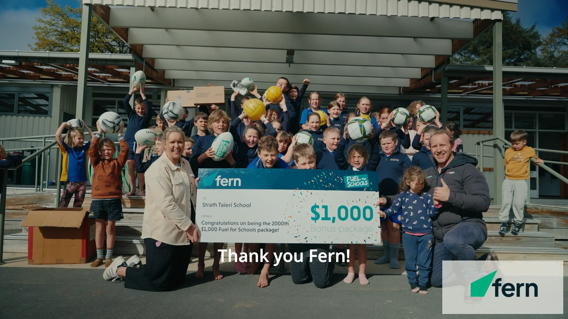 Fern 'Fuel For Schools' $2m Milestone