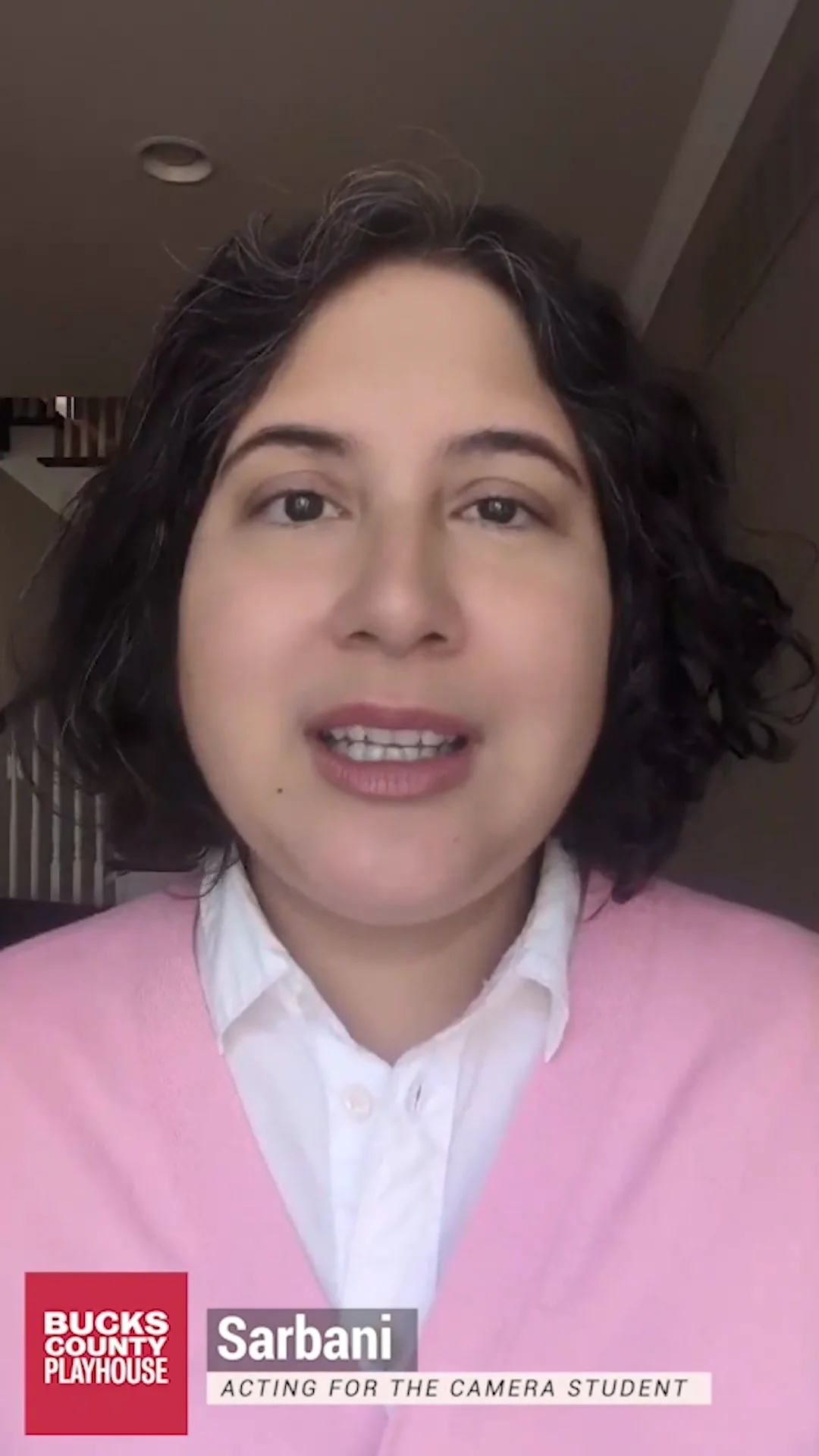 Sarbani - Acting for the Camera class