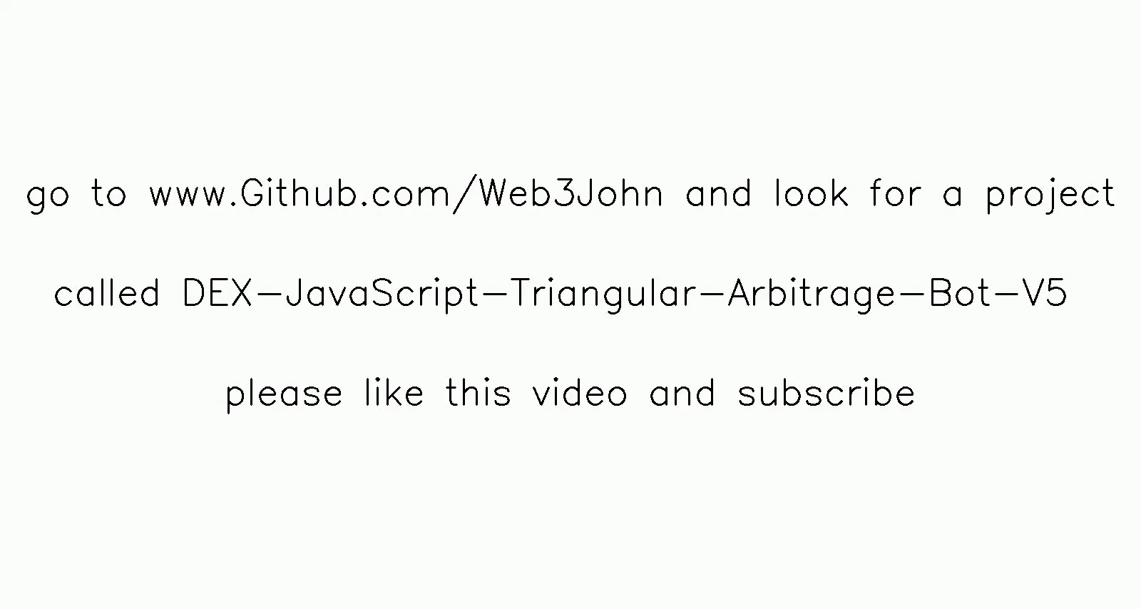 How to Config the JS-TriArb-Bot-v5: Perform Triangular Arbitrage on DEX's