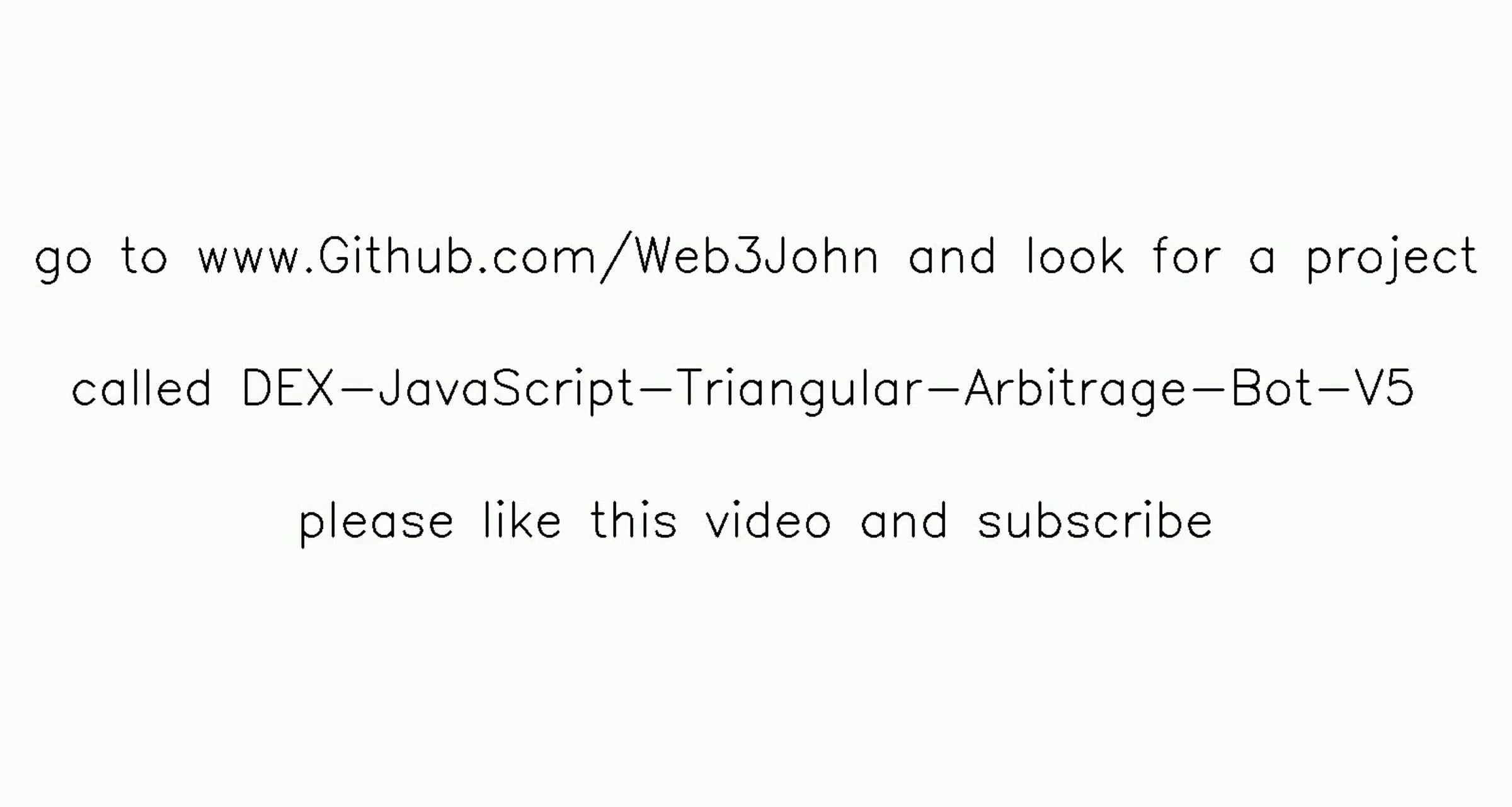 How to Config the JS-TriArb-Bot-v5: Perform Triangular Arbitrage on DEX's