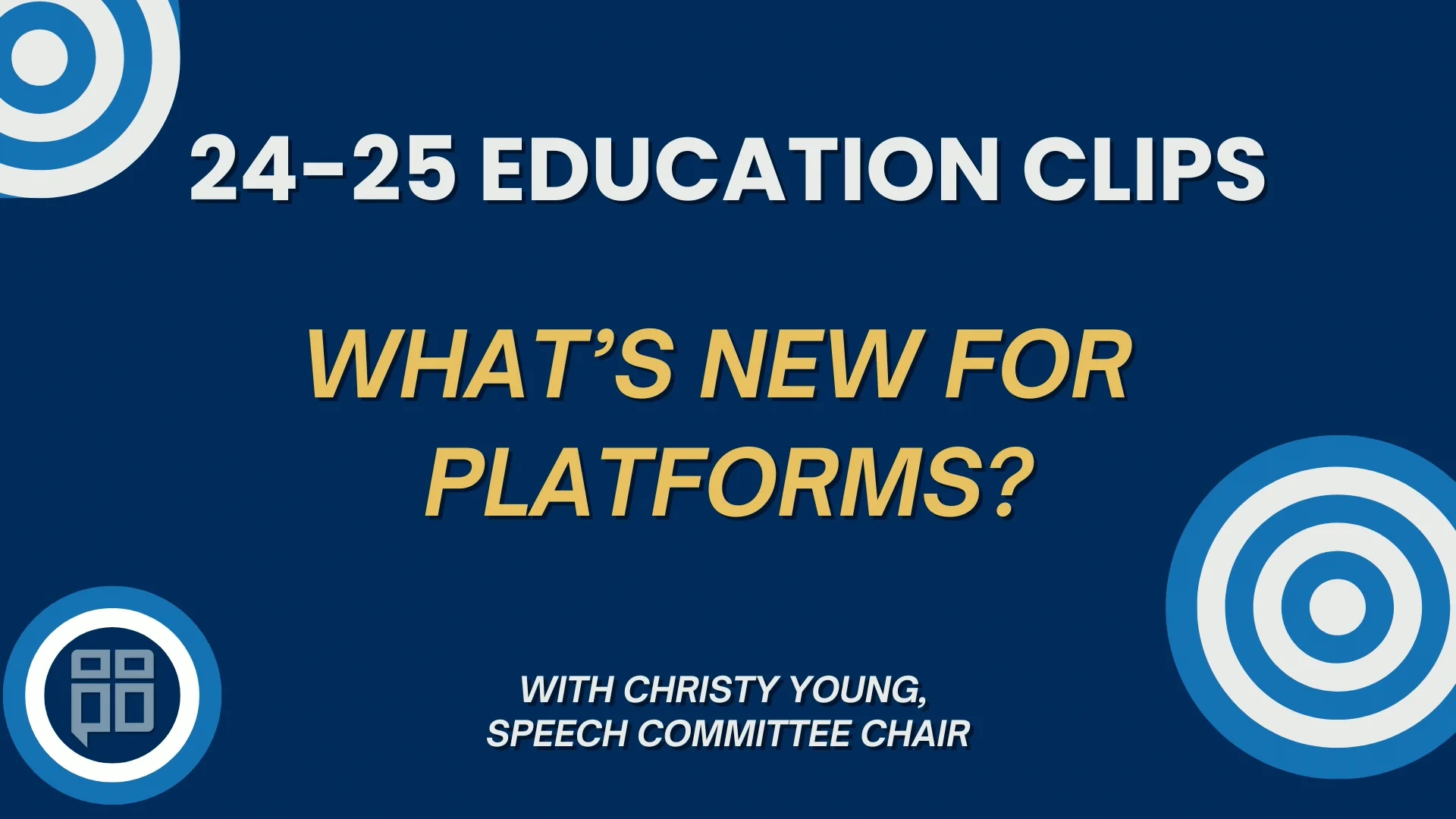 24-25 Education Clips: What's New For Platforms?