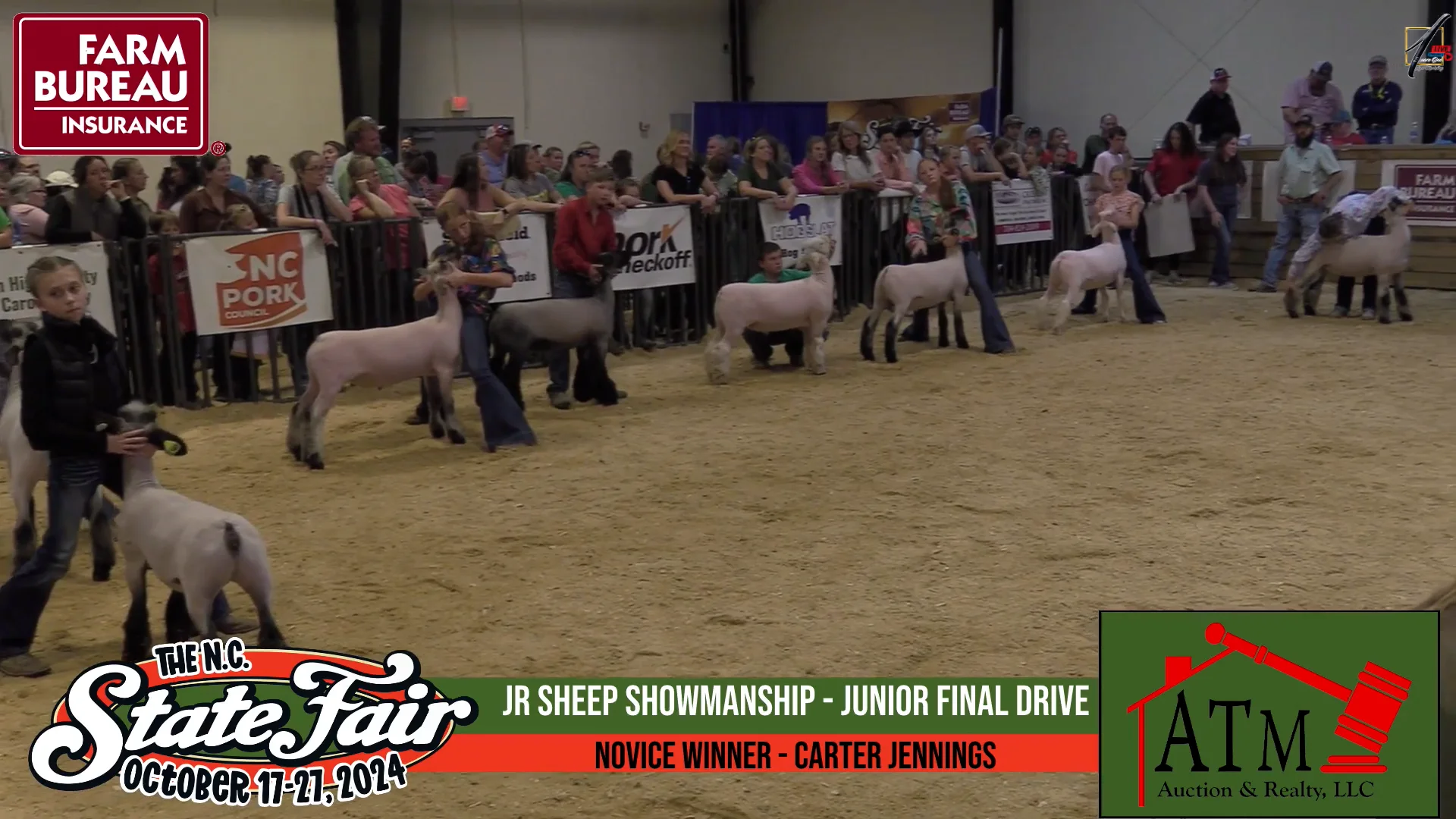 NC State Fair 24 - Junior Sheep Showmanship