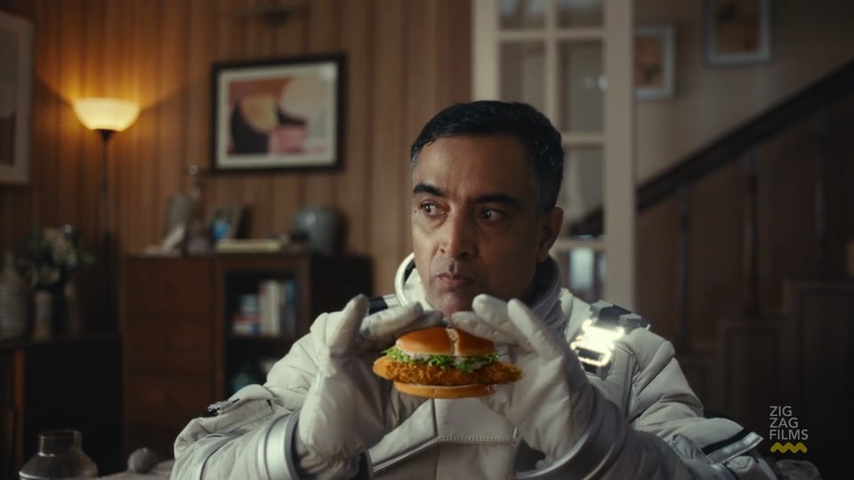 McDonald's McCrispy Chicken Burger - Shordaar Crunch