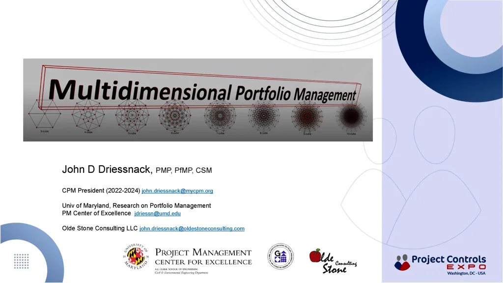 P6 - PCE USA 2024 - John Driessnack