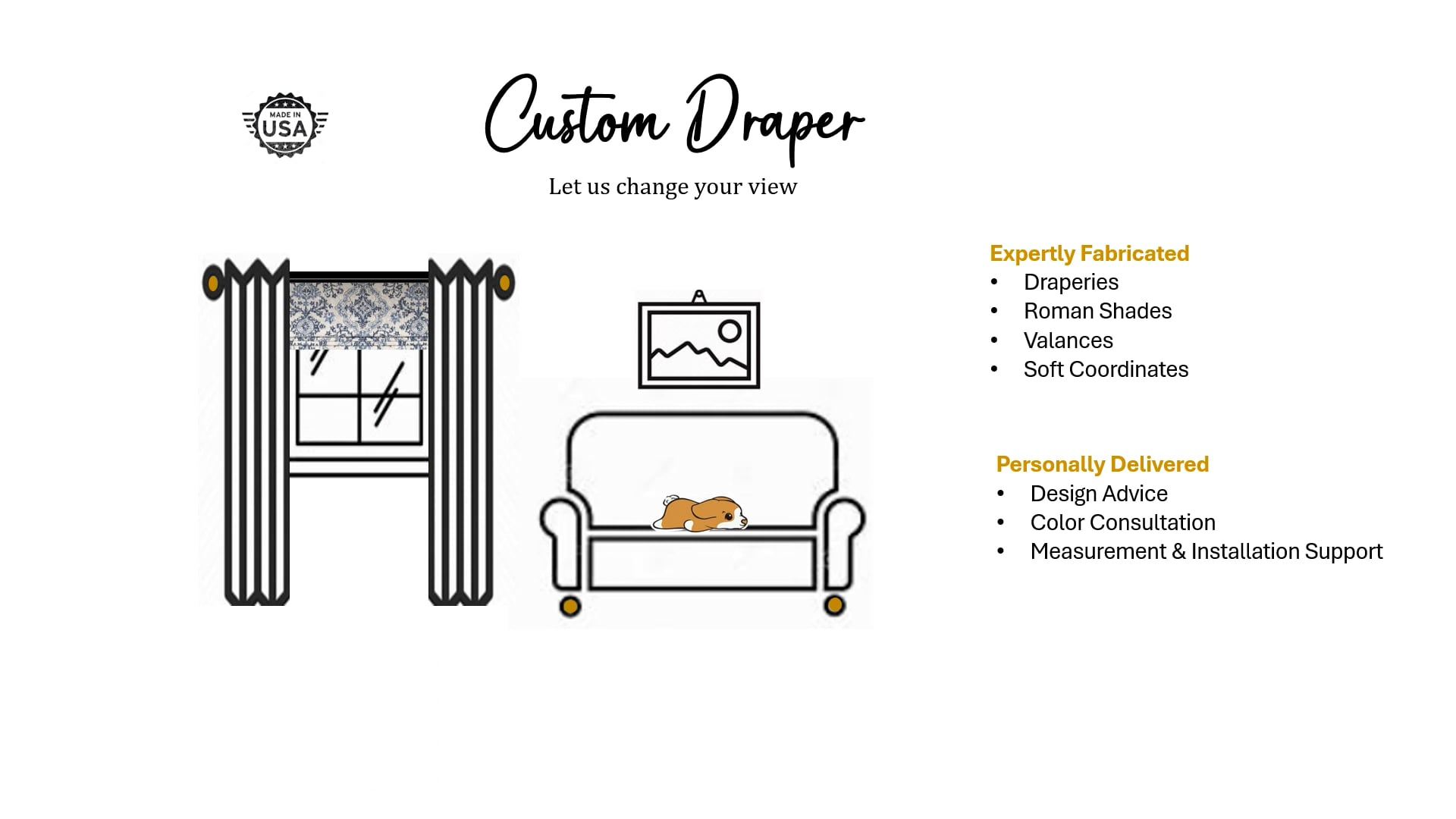 Custom Drapes, Drapery Panels and Roman Shades at Unbeatable Prices!