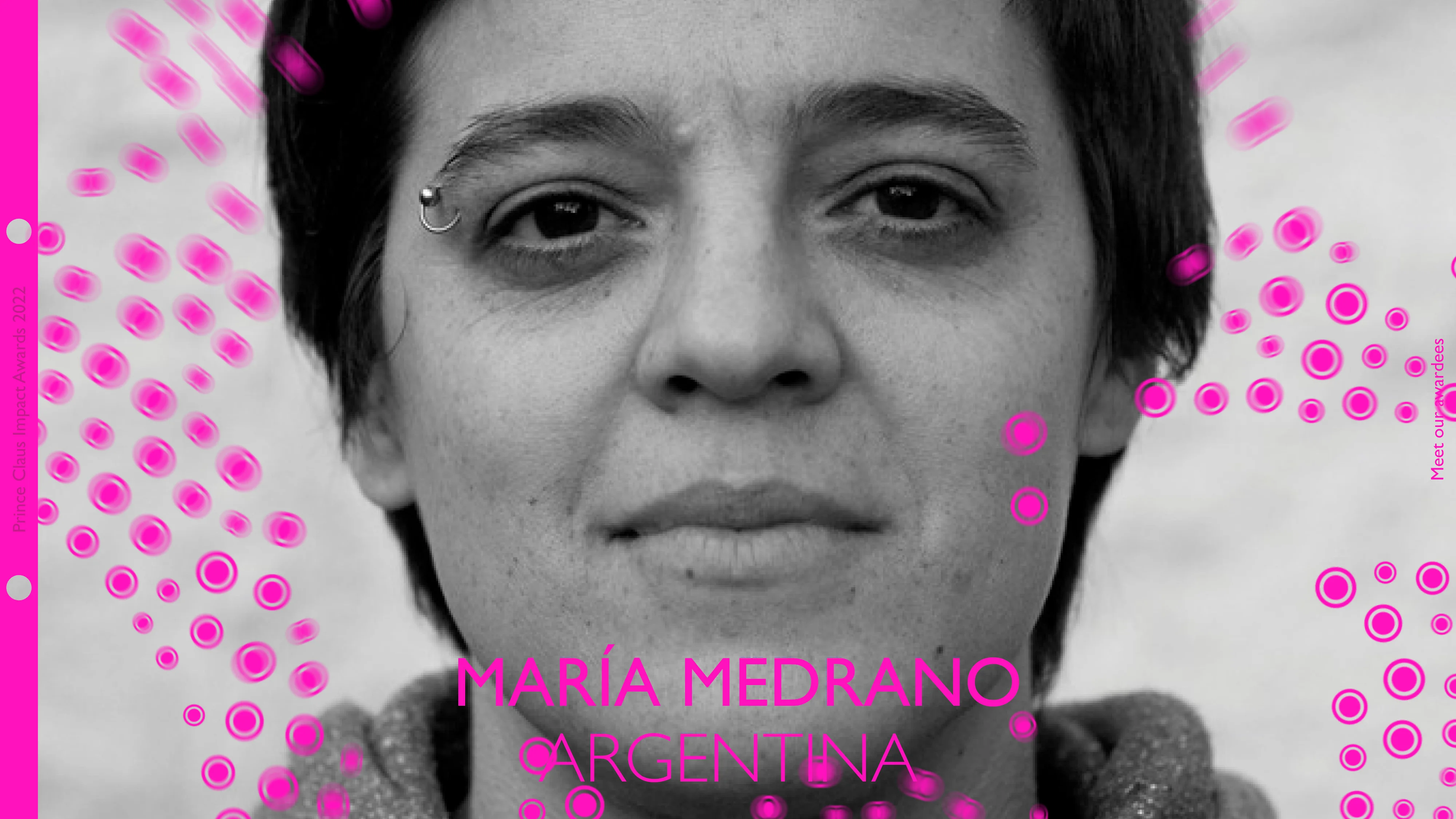 María Medrano, 2022 Prince Claus Impact Awardee