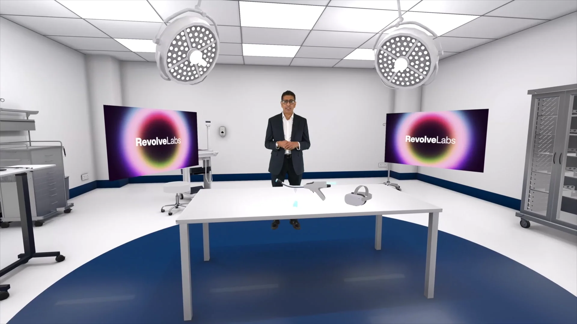 Ircad: Surgical training modules VR mock-up