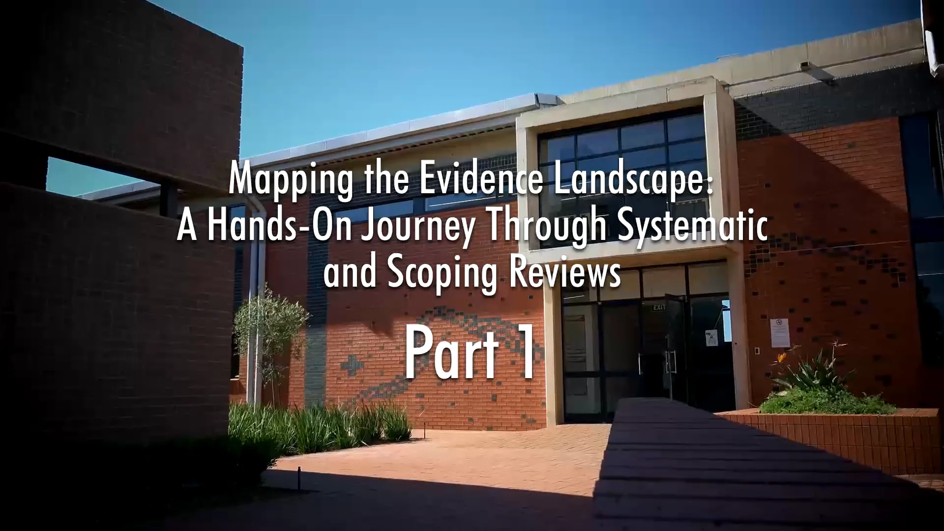 Mapping the Evidence Landscape: A Hands-On Journey Through Systematic ...
