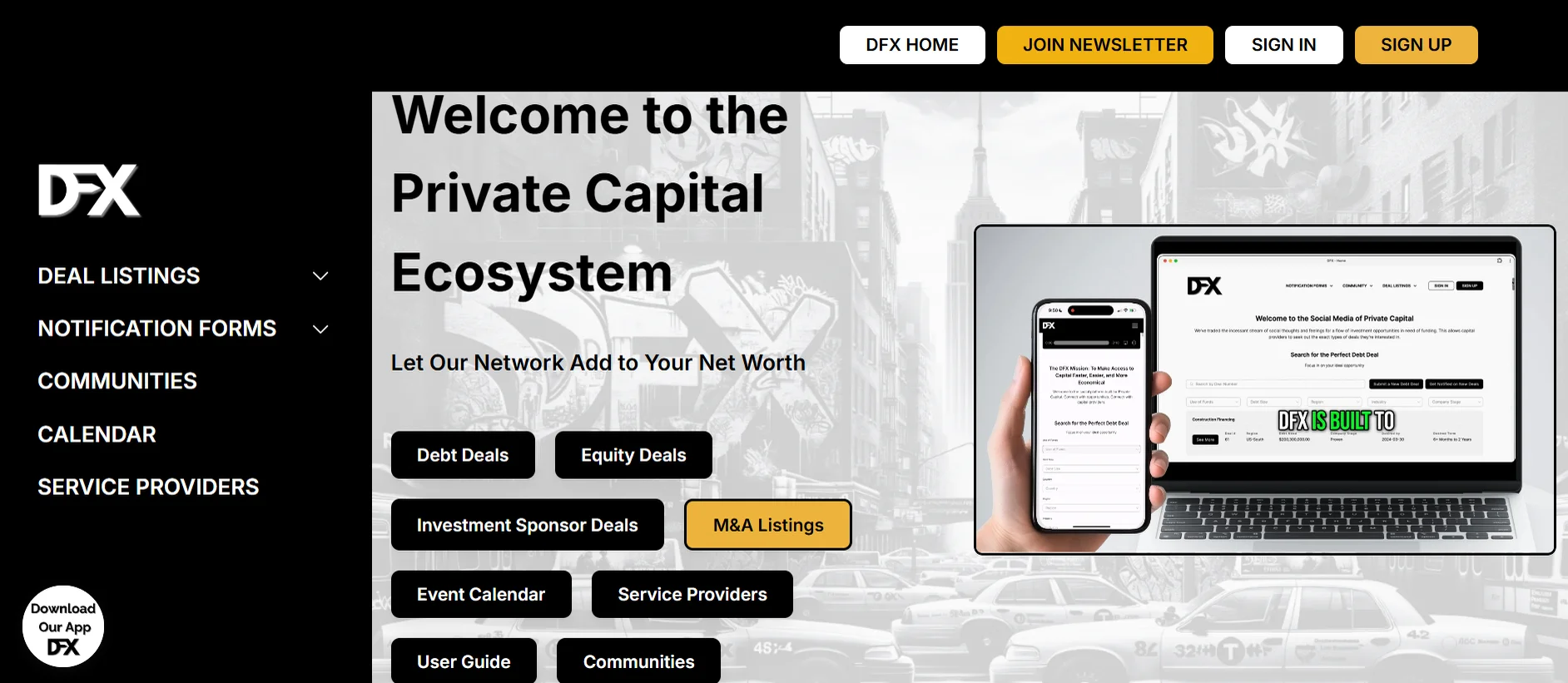 Overview of the DFX platform
