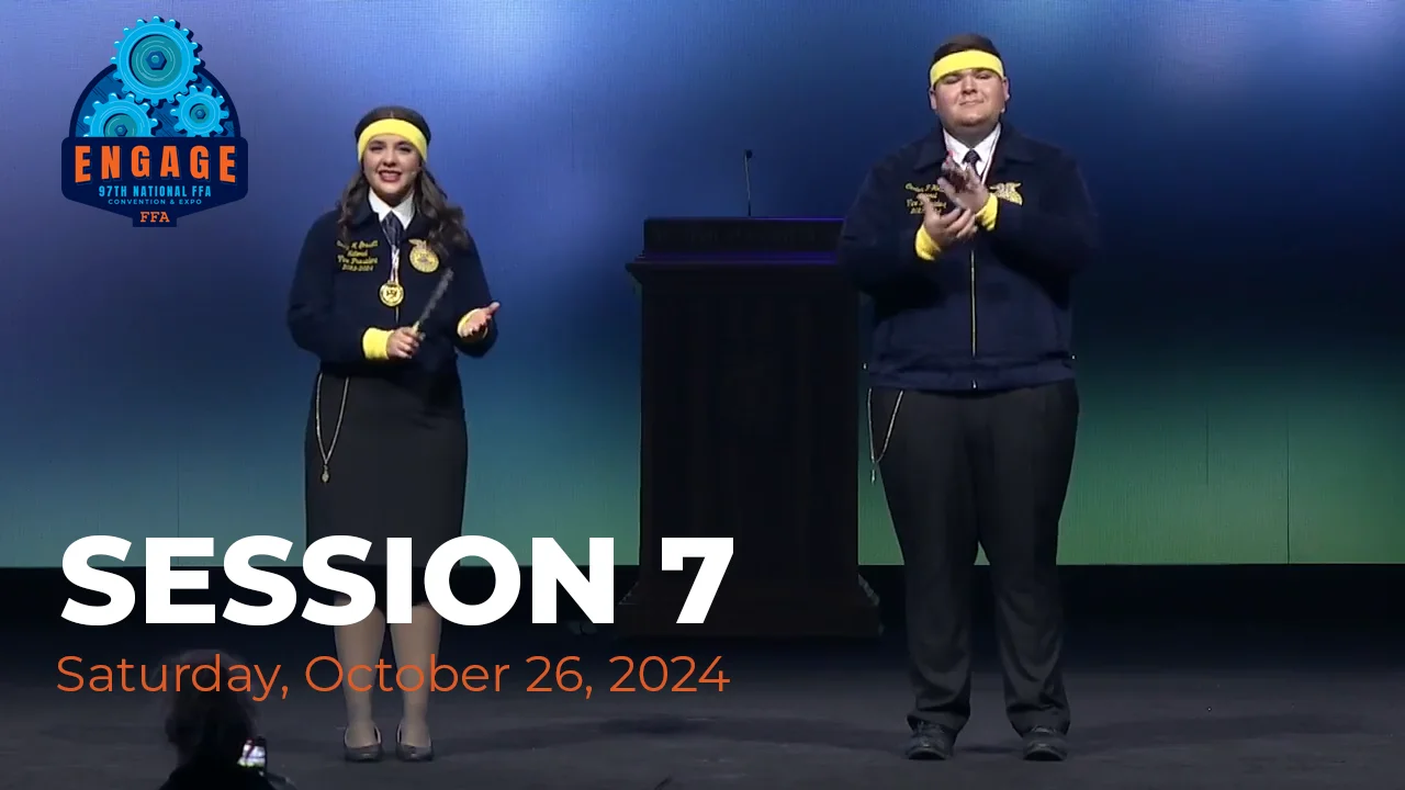 Session 7 | 97th National FFA Convention & Expo