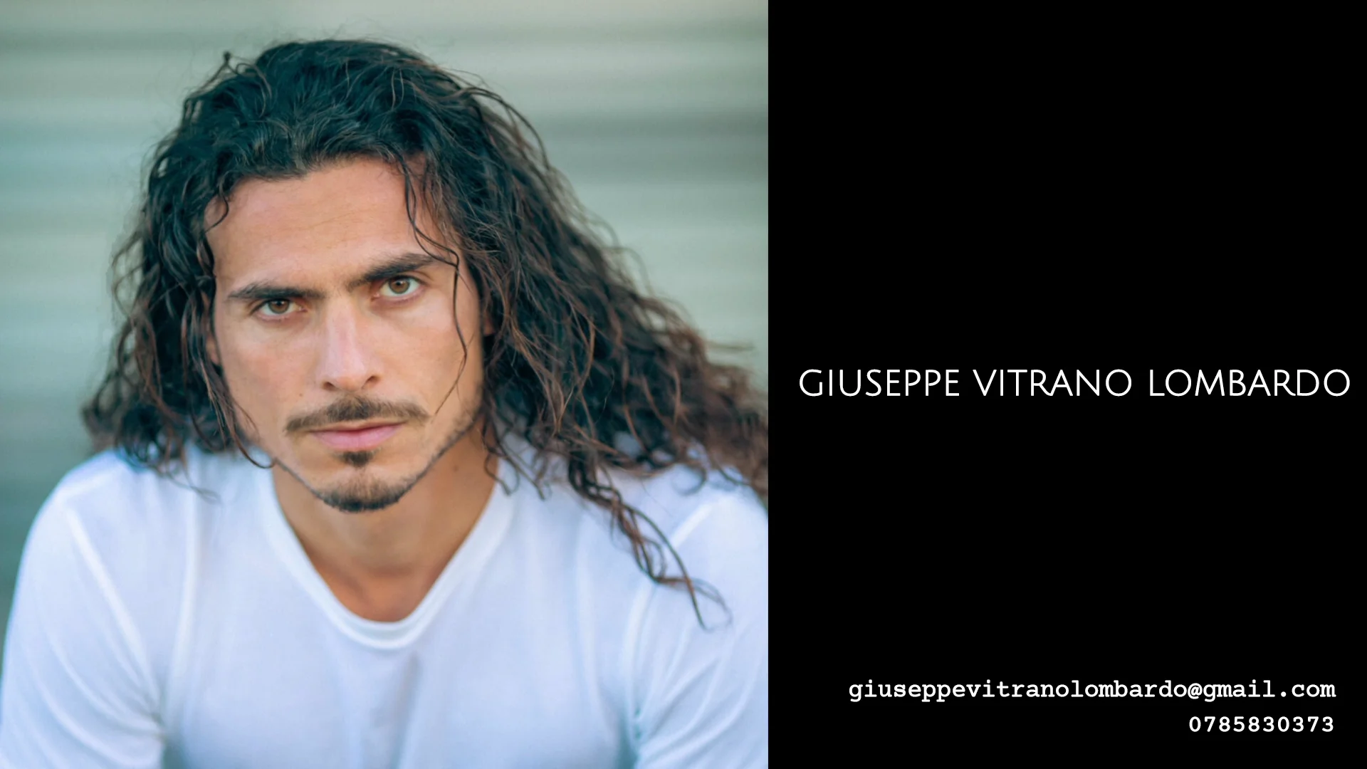 Bande démo Comédien Giuseppe Vitrano Lombardo