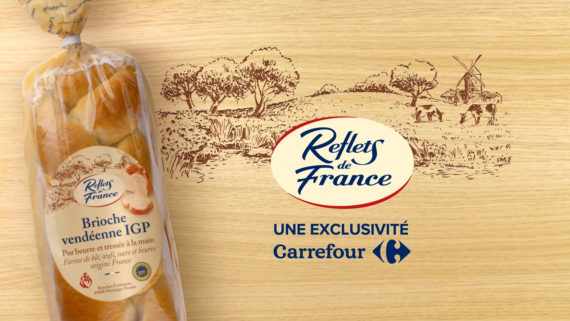 Carrefour - Brioche - Reflets de France