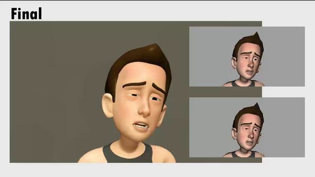 The facial animation workflow. on Vimeo