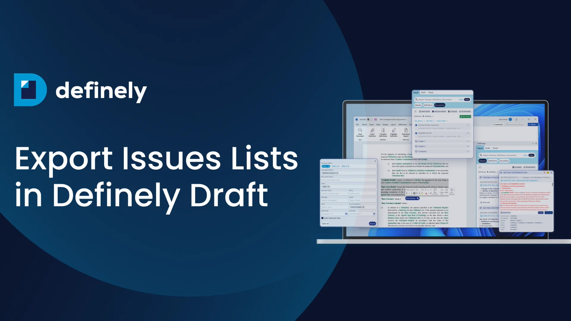 Export Issues Lists in Definely Draft