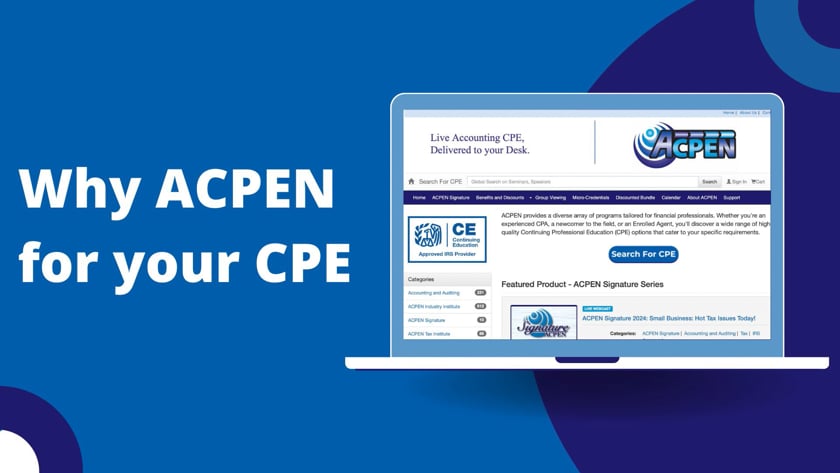 Home Page - ACPEN: Accounting CPE Network