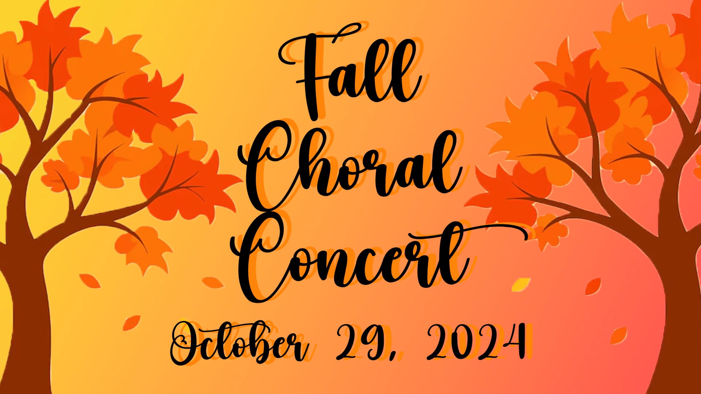 2024 Fall Choral Concert