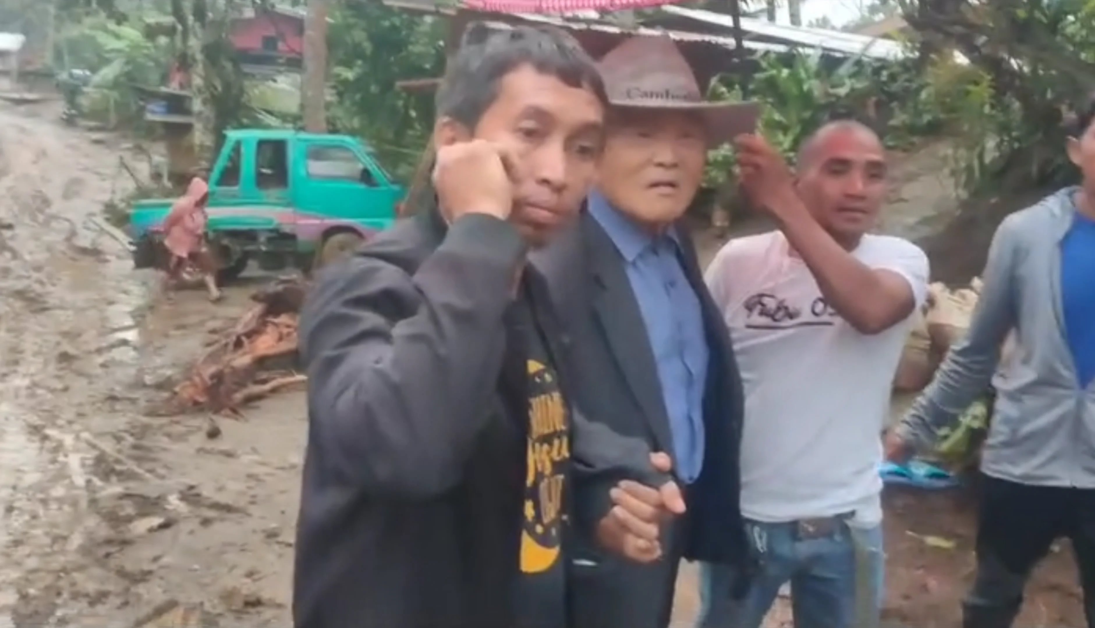 CY Kim in Philippines 2024 mud