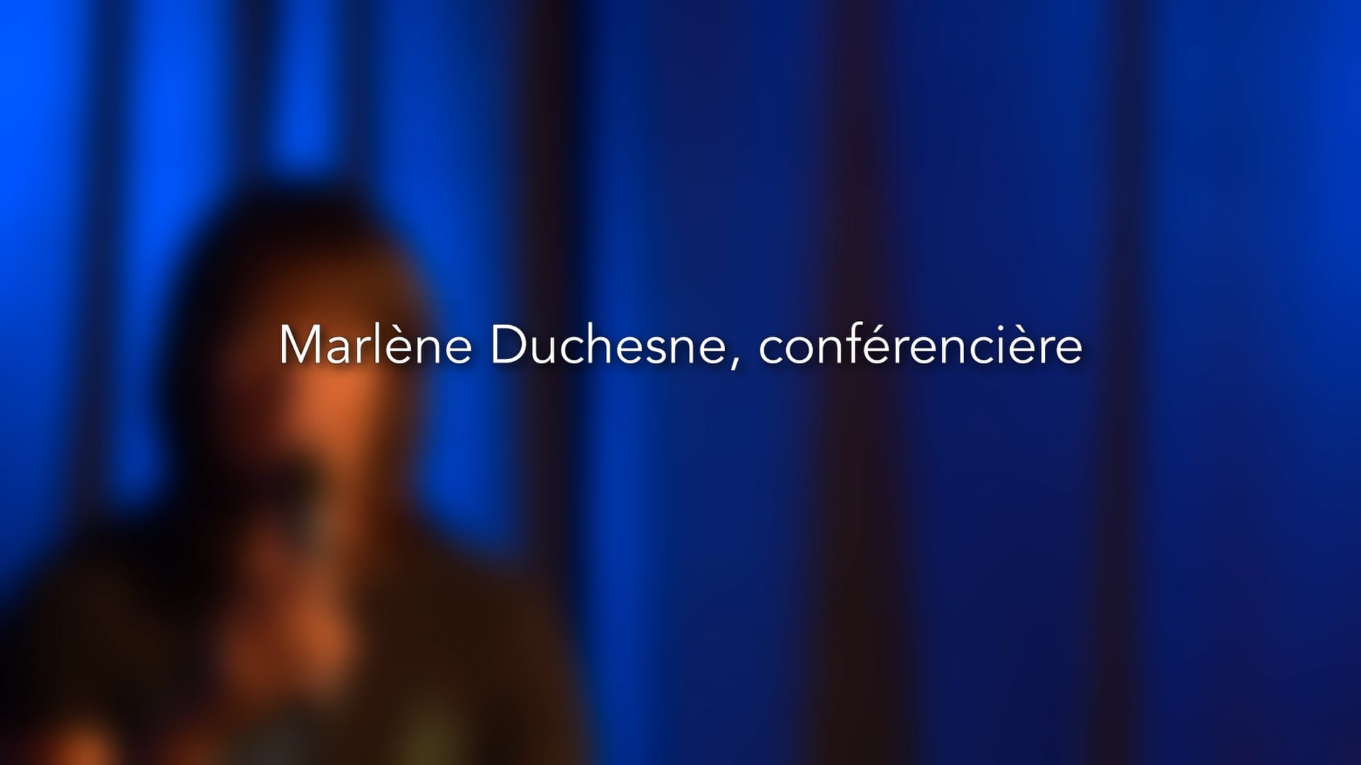 Les conférences qui font du bien