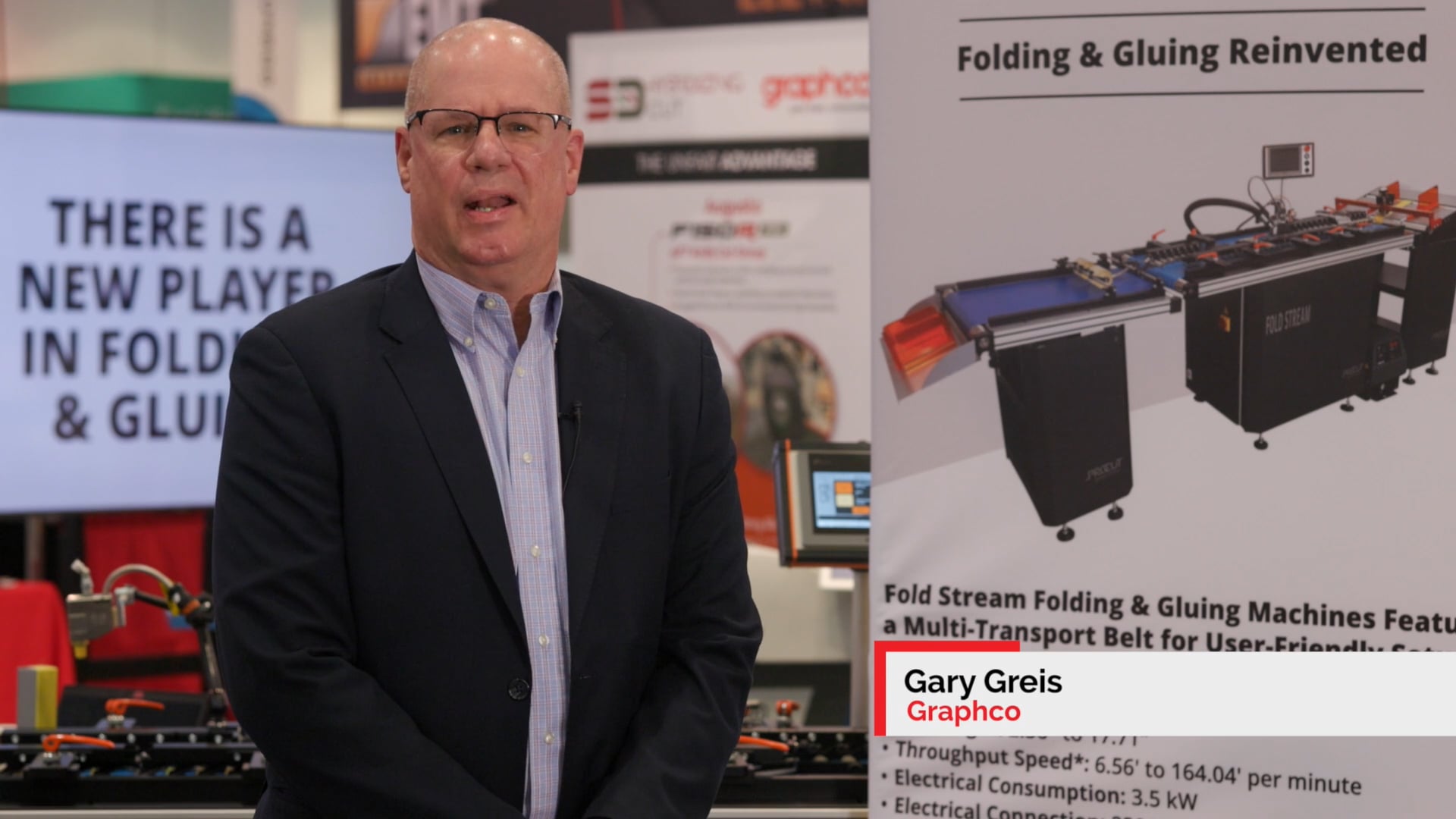 Fold Stream by Pro Cut Folding & Gluing Machine Demo with Gary Greis