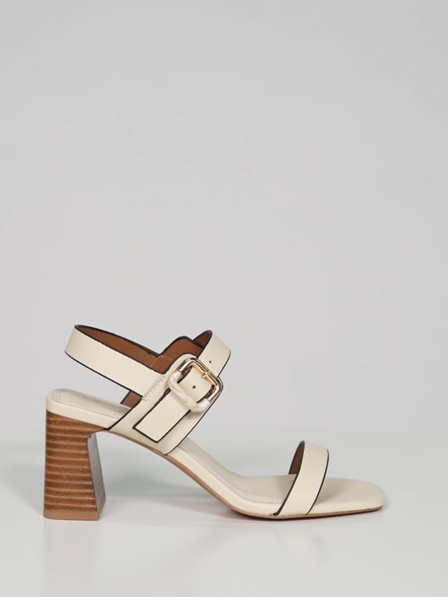 SHELLY SHEN Mahua Heels - Cream | Shoe Connection AU