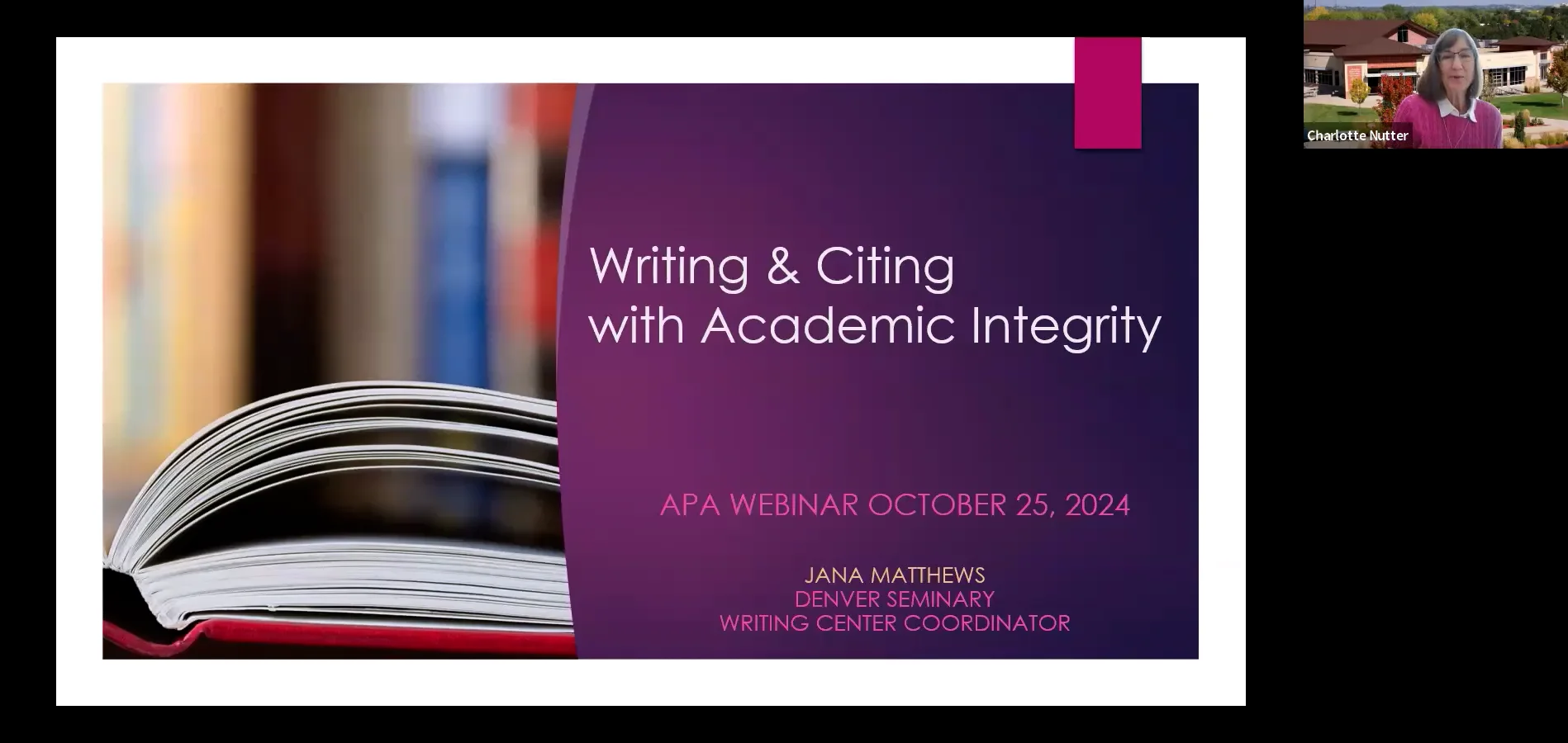 Graduate Writing in APA