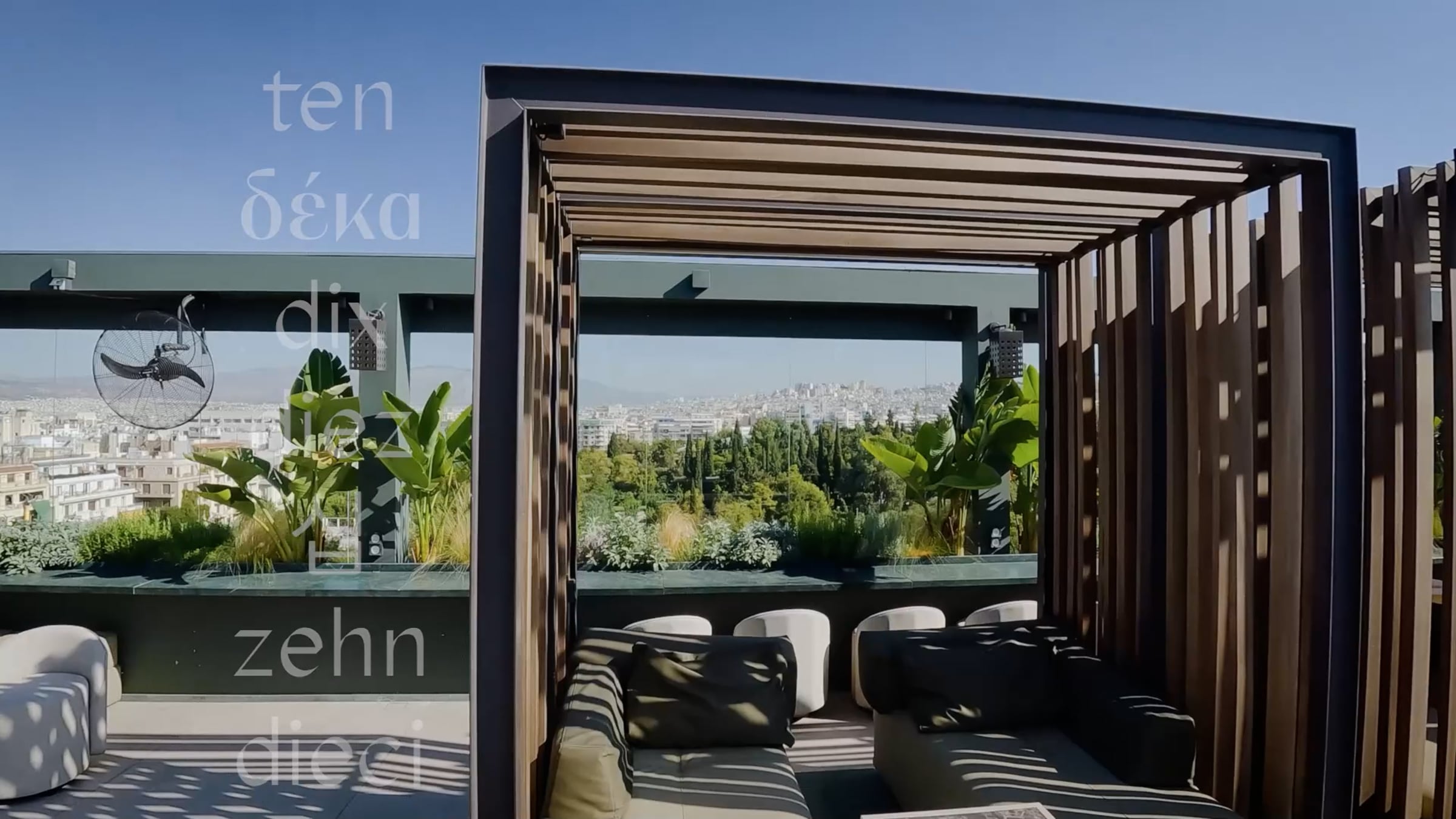 10 Urban Roof Pool Restaurant-Bar