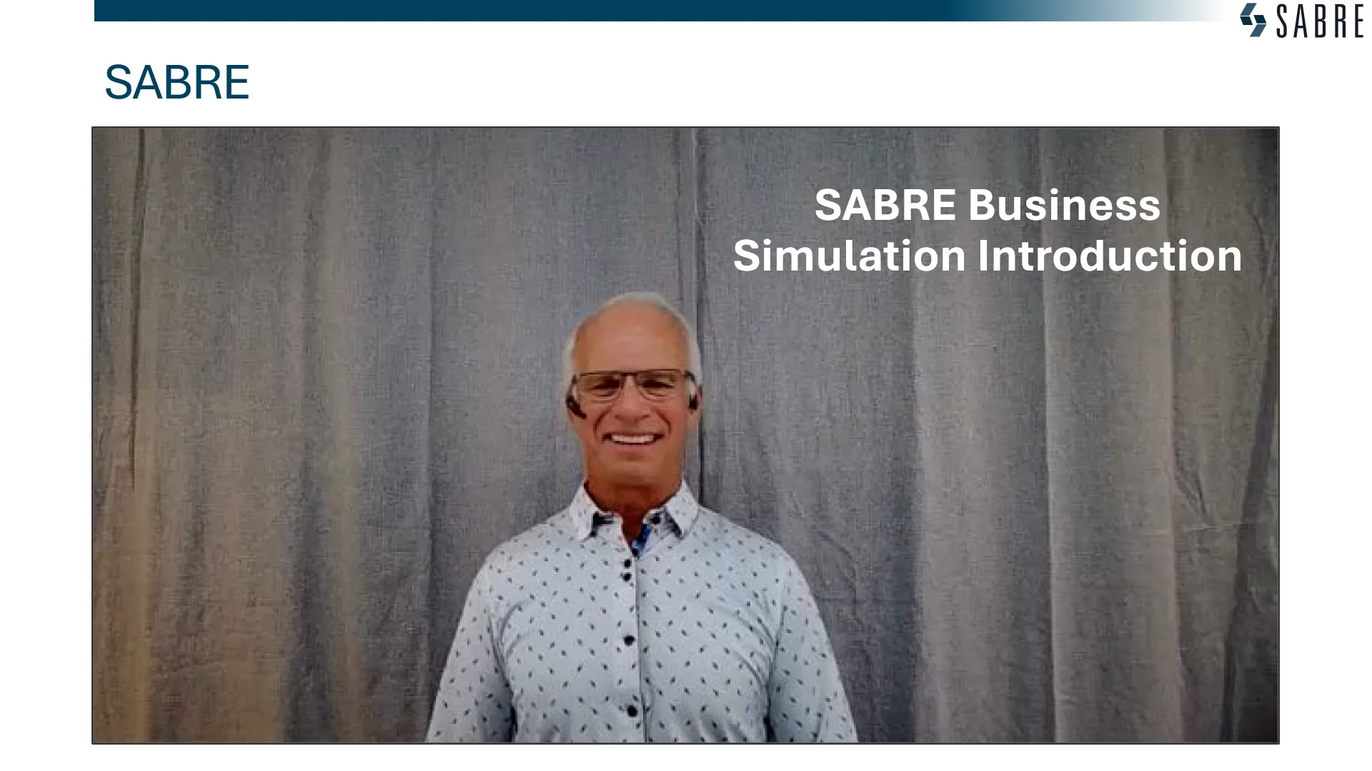 SABRE Sim Intro - Oct 2024