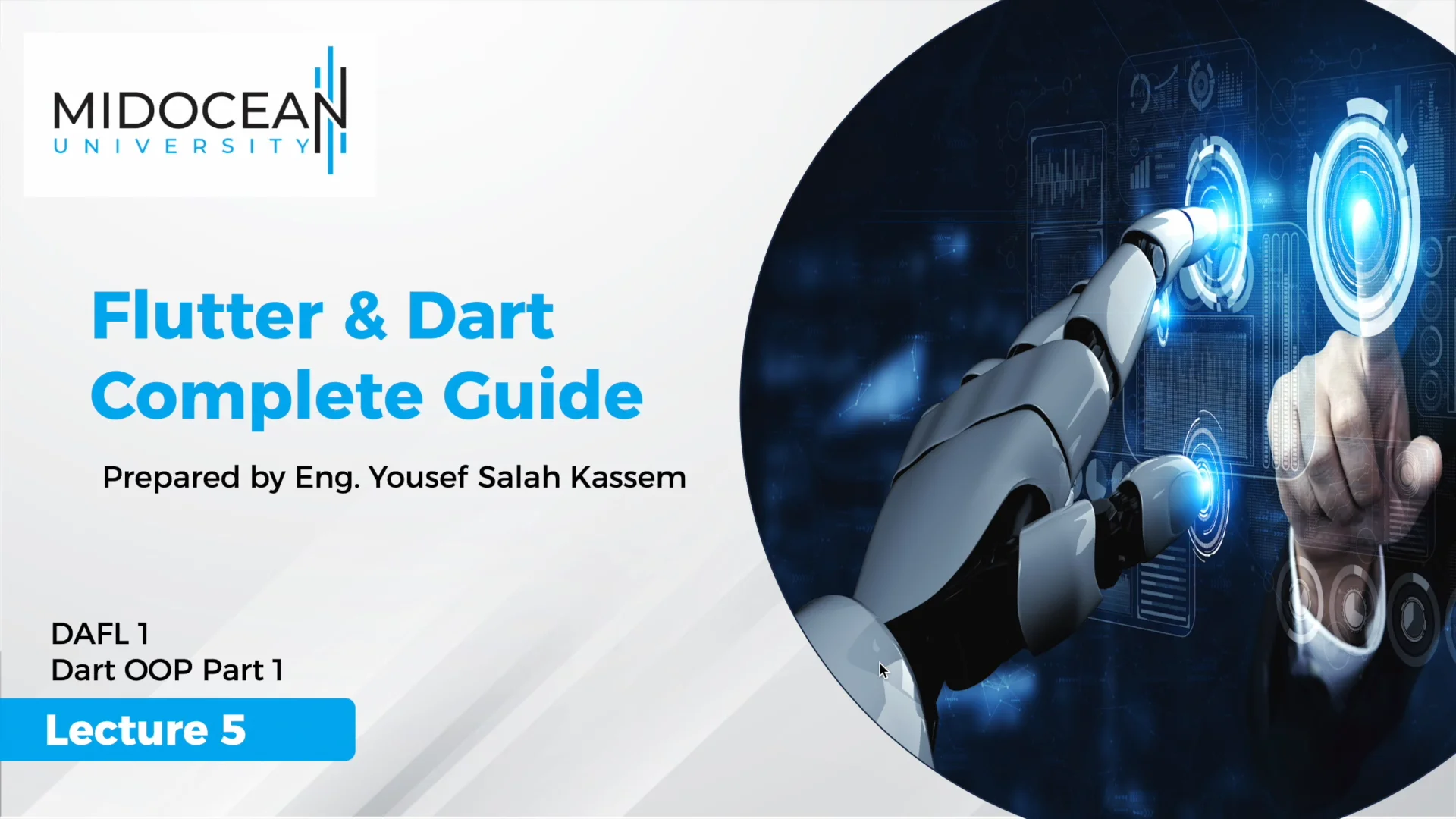 Flutter & Dart Complete Guide – DAFL-1 – lecture 5