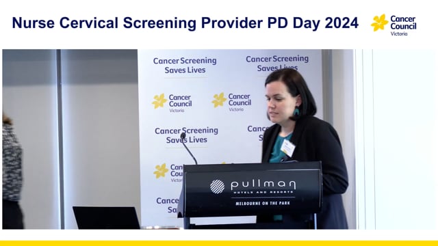 Cancer Council Victoria’s Nurse Cervical Screening Provider ...