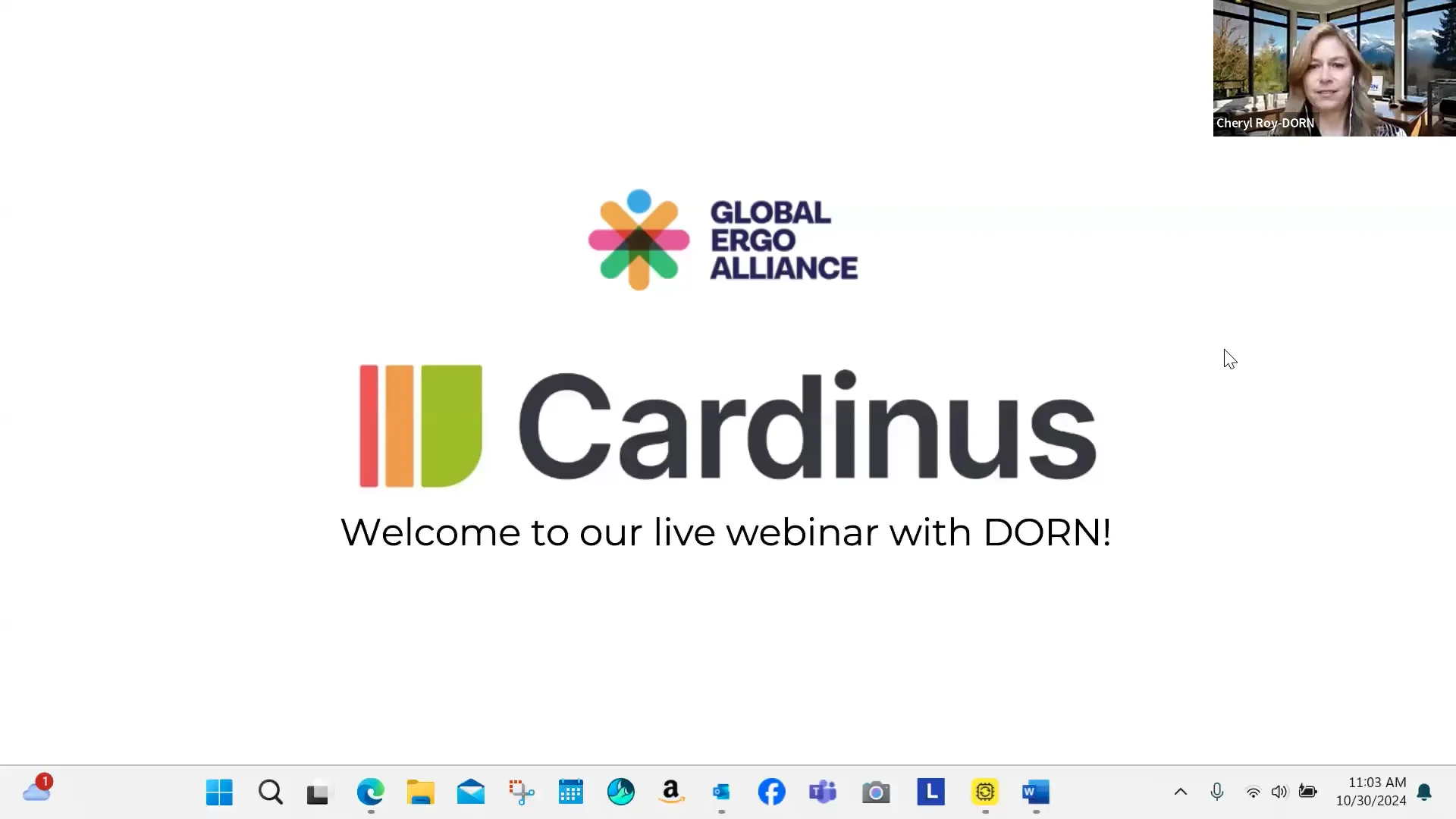 Ergonomics for All Ages Webinar - Cardinus & DORN
