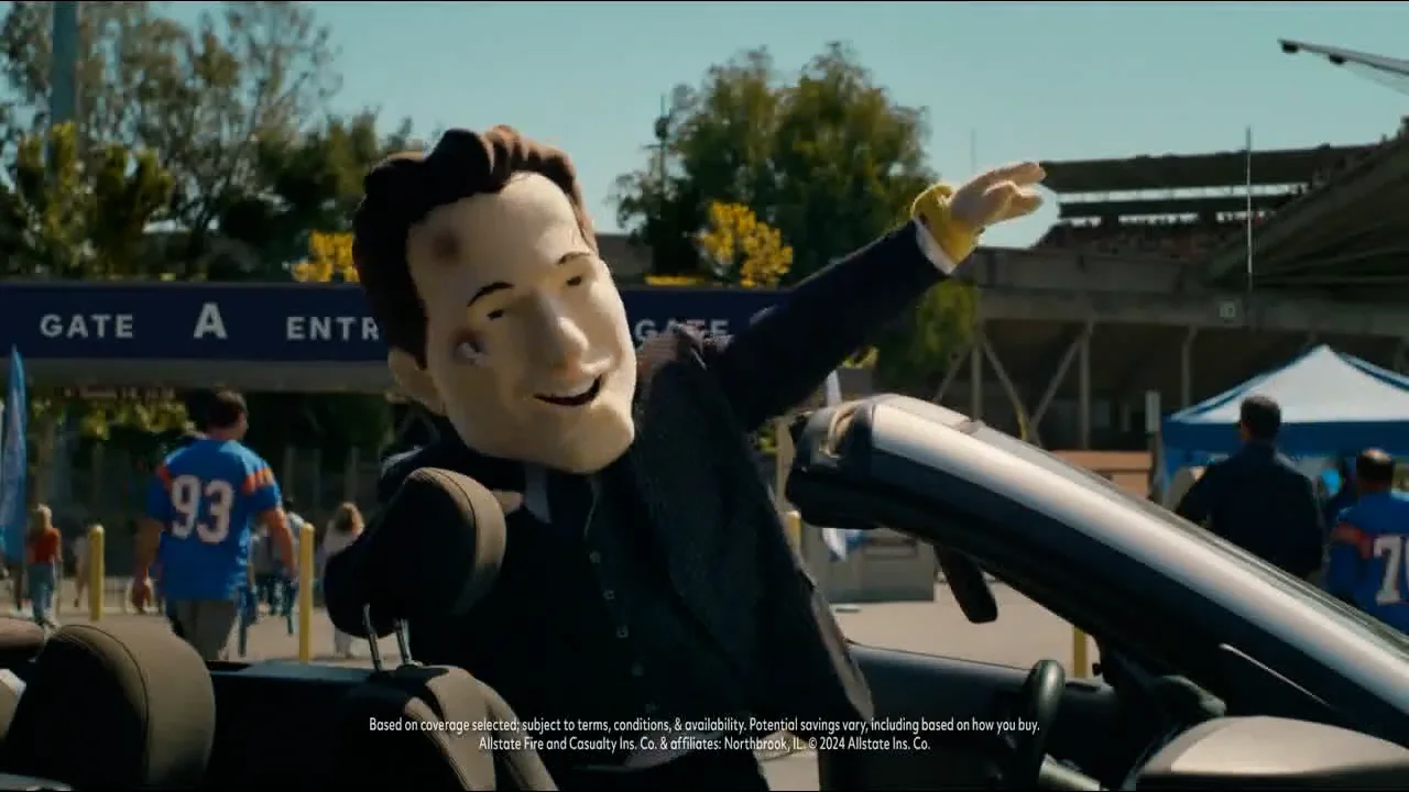 Allstate TV Spot, 'Mayhem- Mascot- The Right Insurance'
