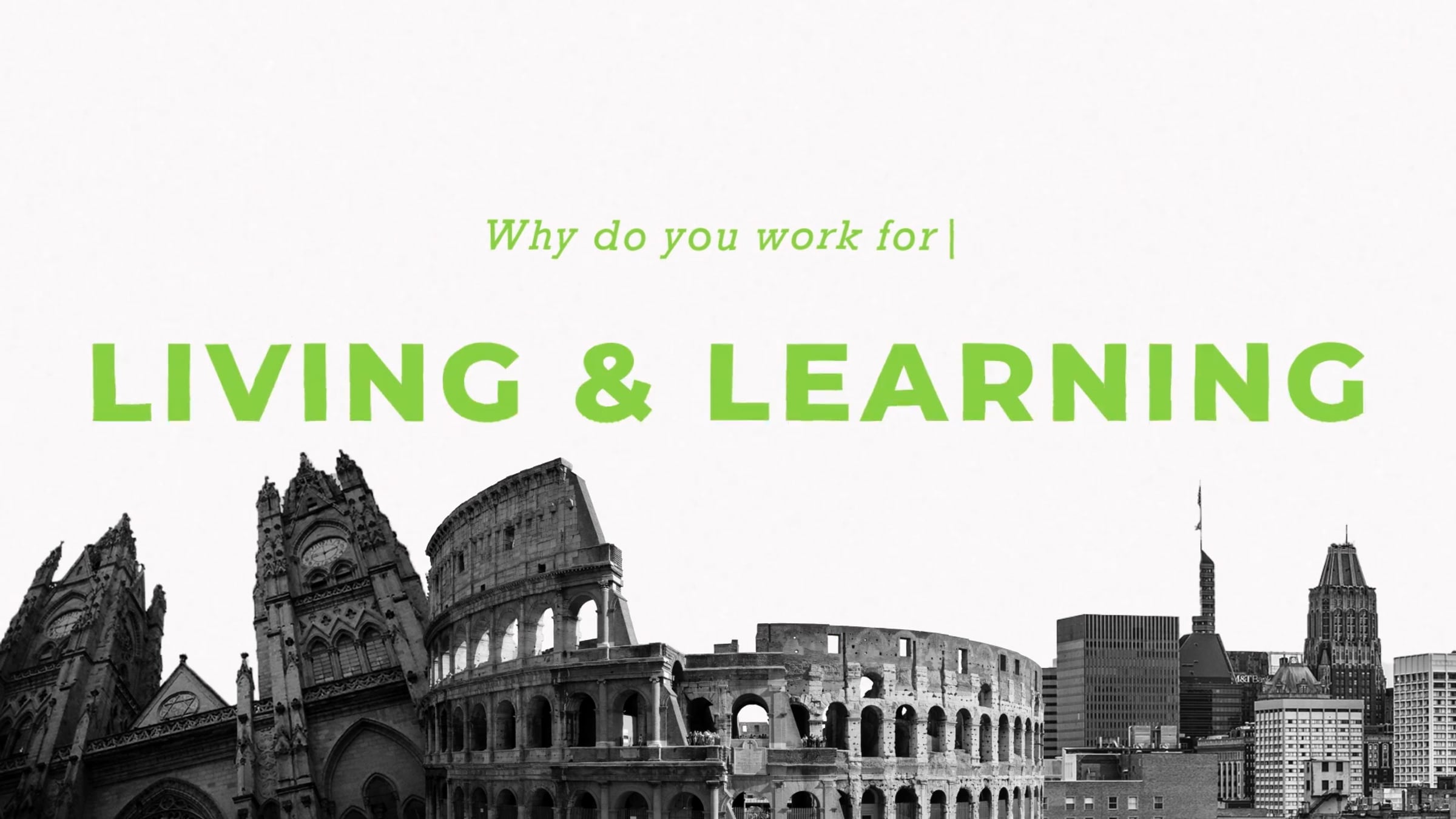 Why work at Living & Learning