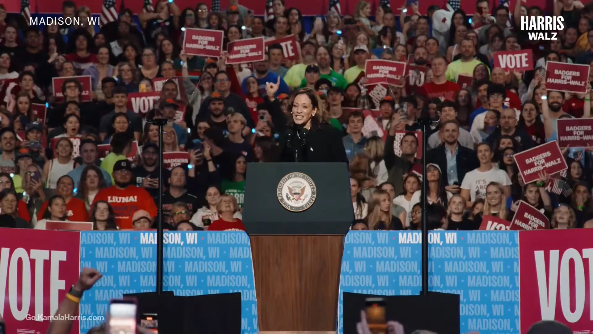 Remarks: Kamala Harris Holds a Campaign Rally in Madison, Wisconsin ...