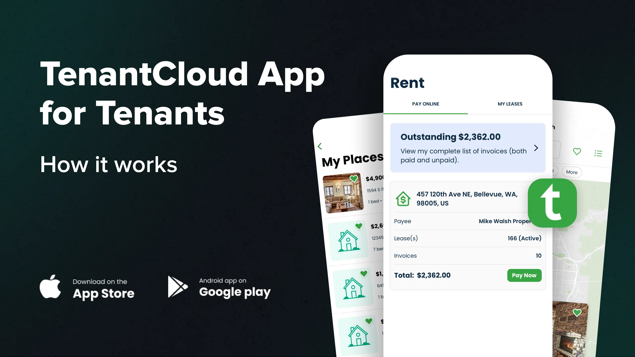 TenantCloud App for Tenants: How It Works